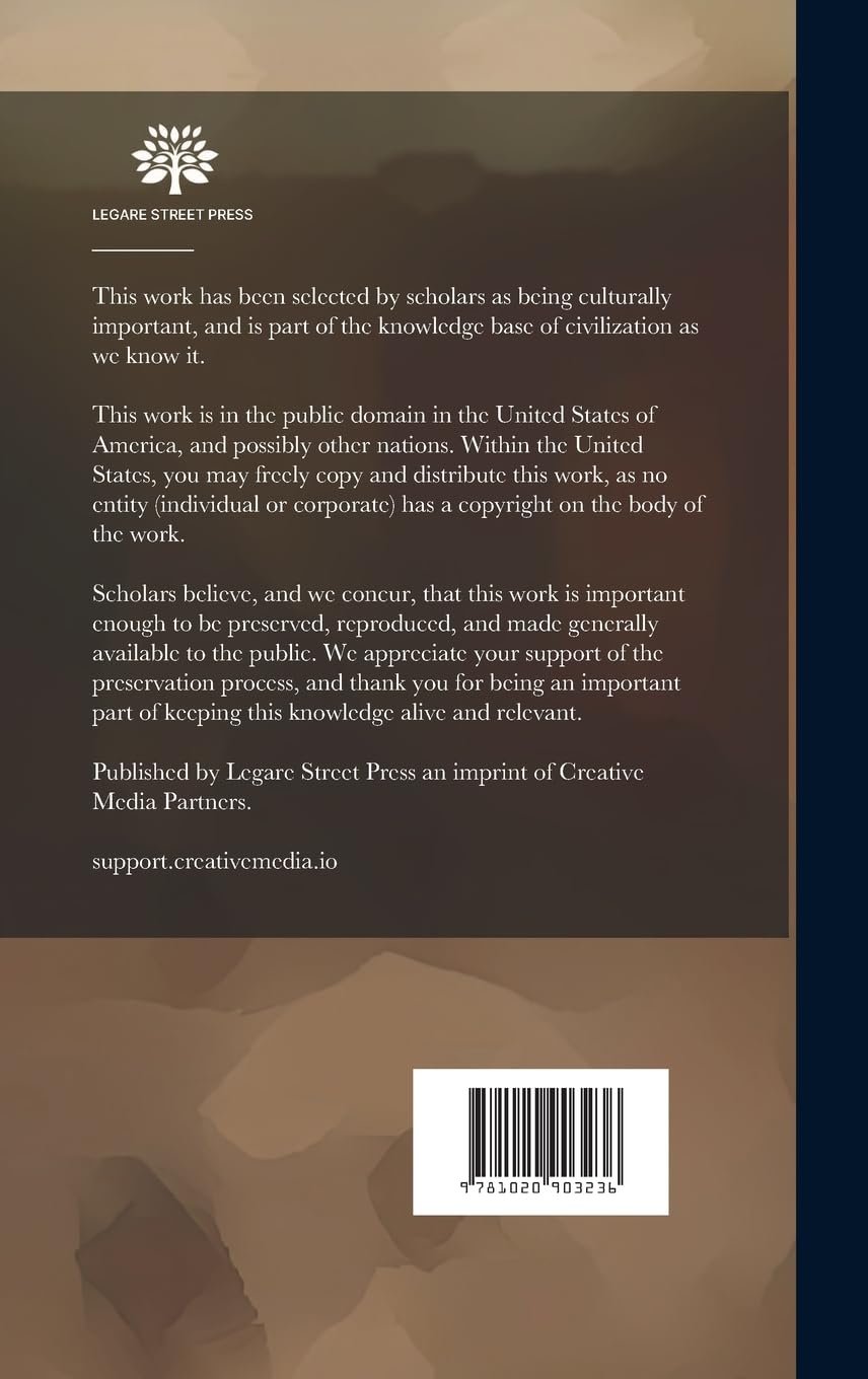 History of the United States of America During The First Administration ...