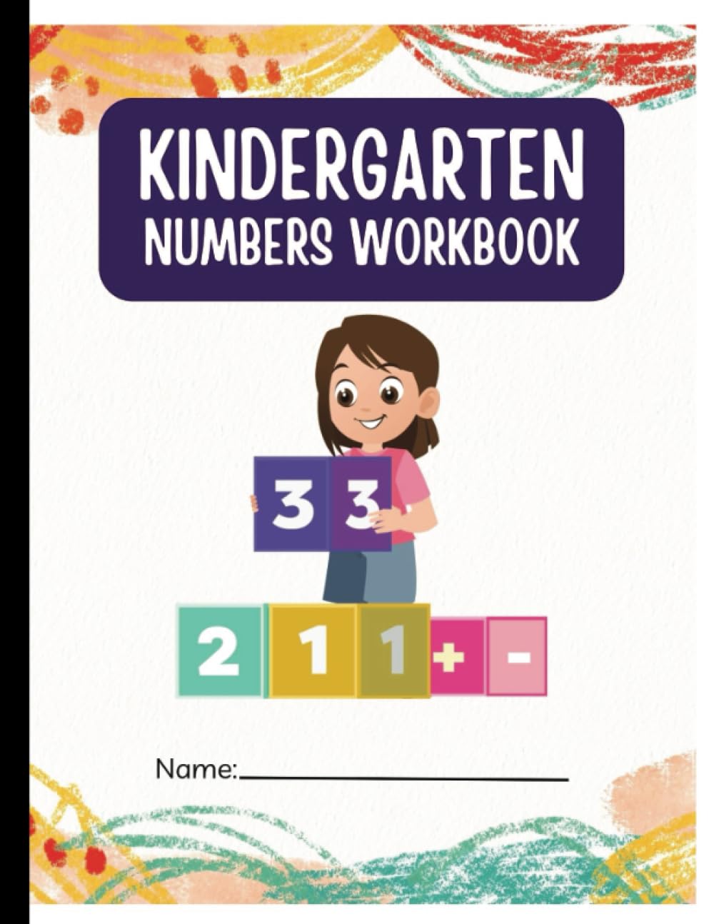 Kindergarten Numbers Workbook | 8.5x11 | learning and teaching numbers ...