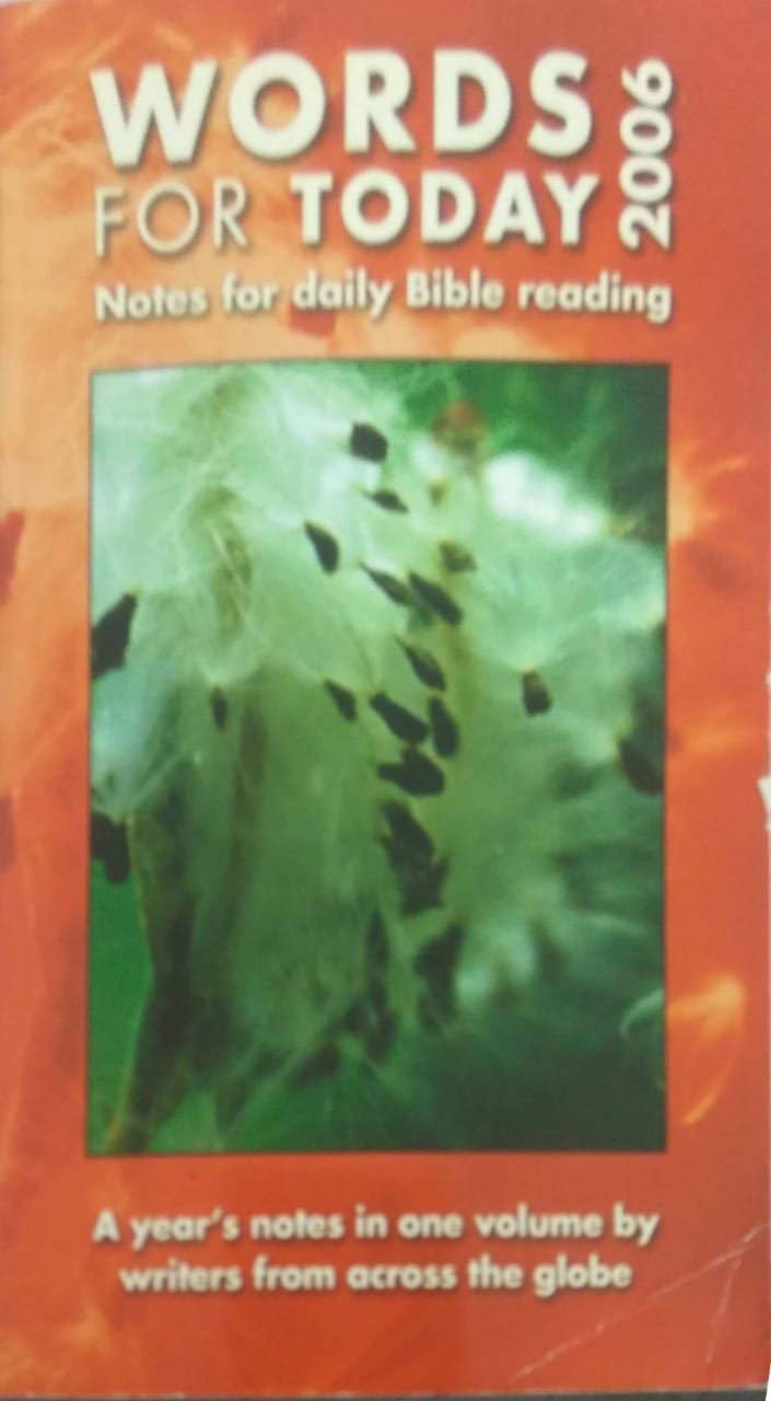 Words for Today: Notes for Daily Bible Reading by unknown author ...