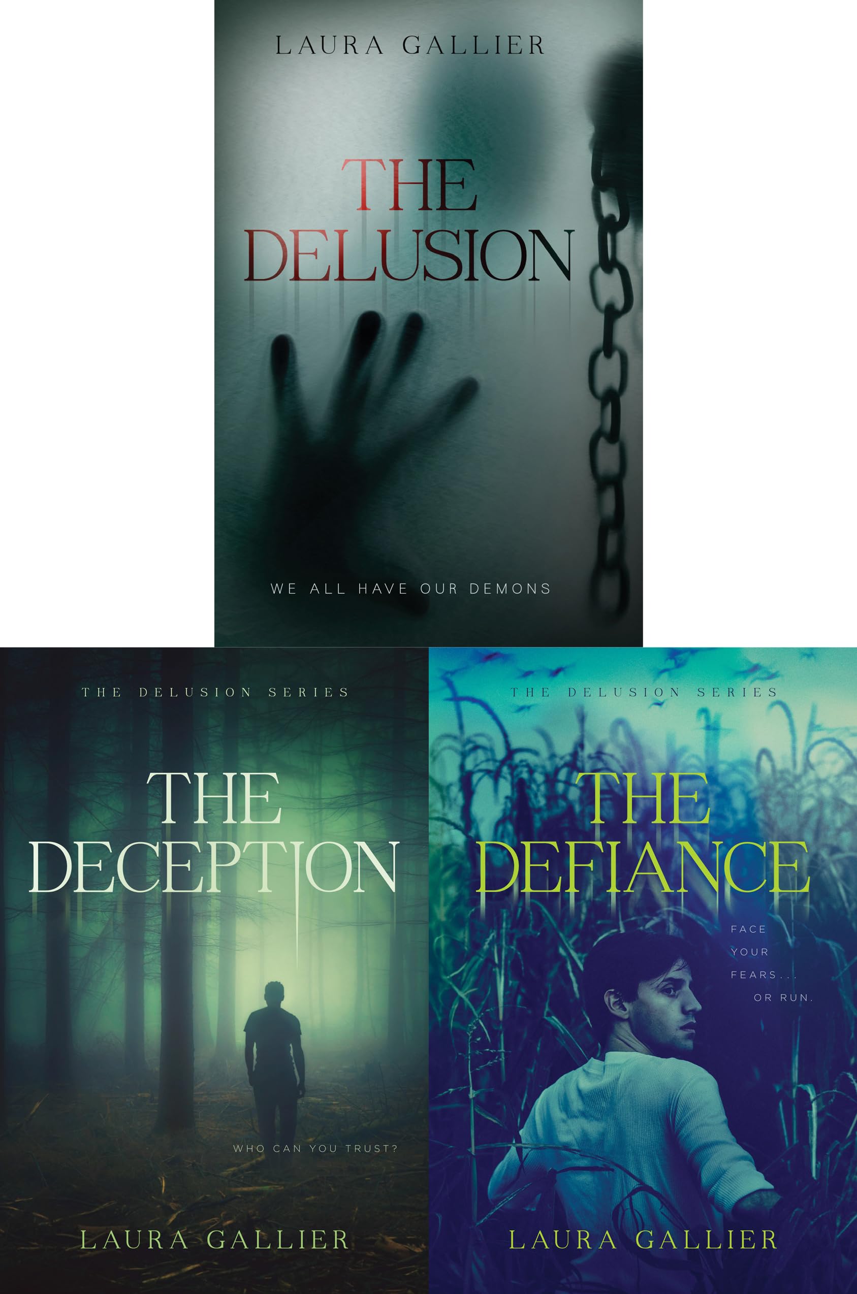 The Delusion Series Books 1-3: The Delusion / The Deception / The ...