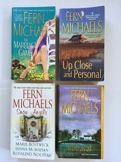 Fern Michaels (4 Book Set) The Marriage Game -- Up Close and Personal ...