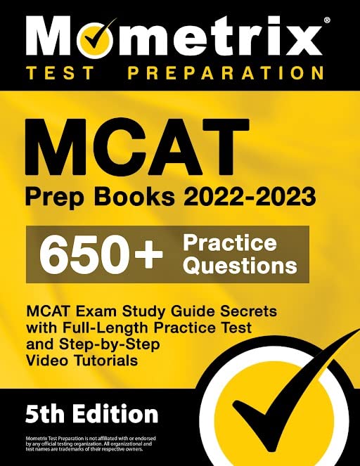 MCAT Prep Books 2022-2023: MCAT Exam Study Guide Secrets, Full-Length ...