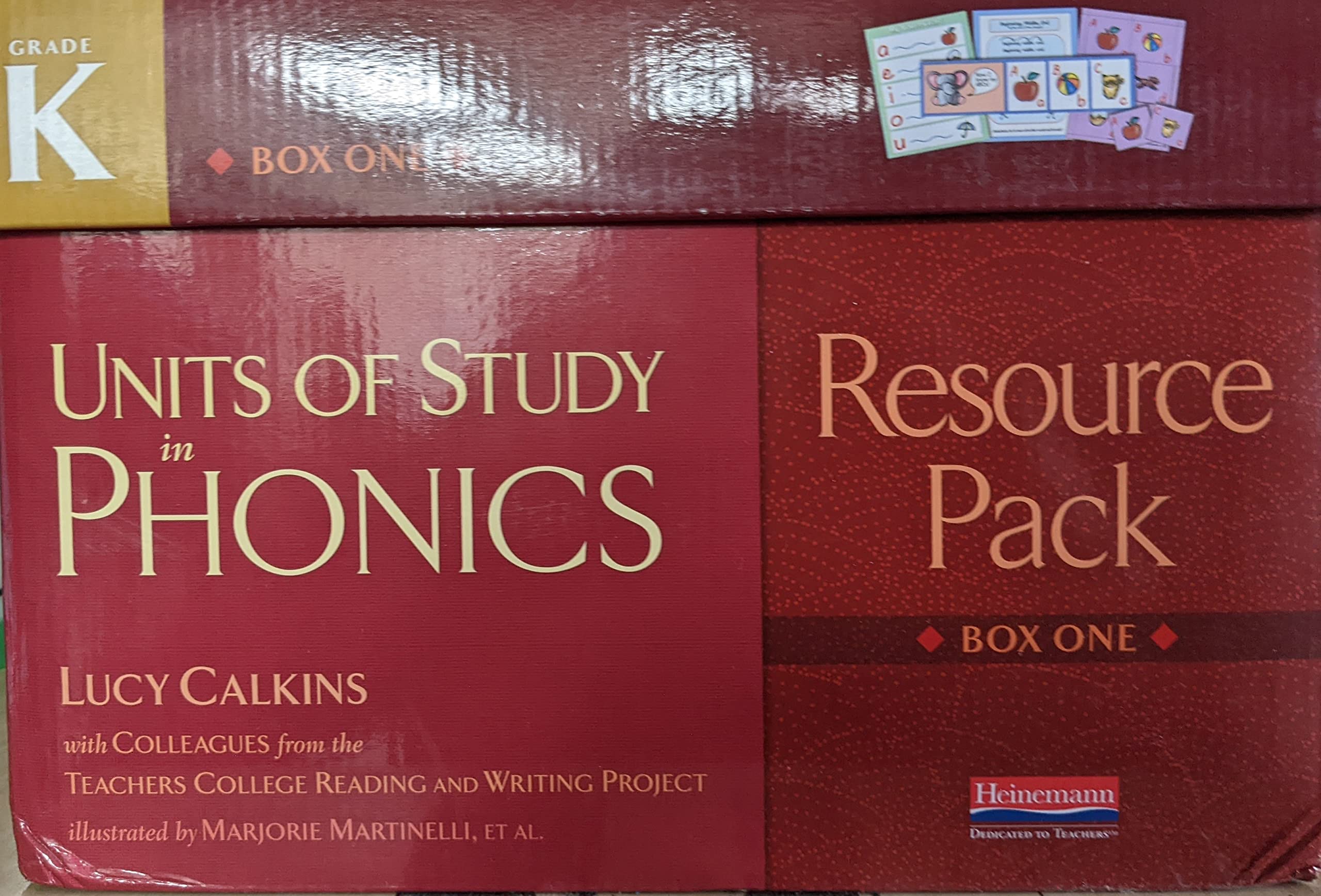 Units of Study in Phonics, Grade K, Resource Pack, BOX ONE, c. 2018 by ...