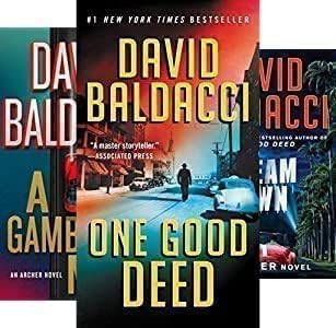 ALOYSIUS ARCHER Series -- 3-book set by Baldacci -- One Good Deed / Gambling Man / Dream Town by ...