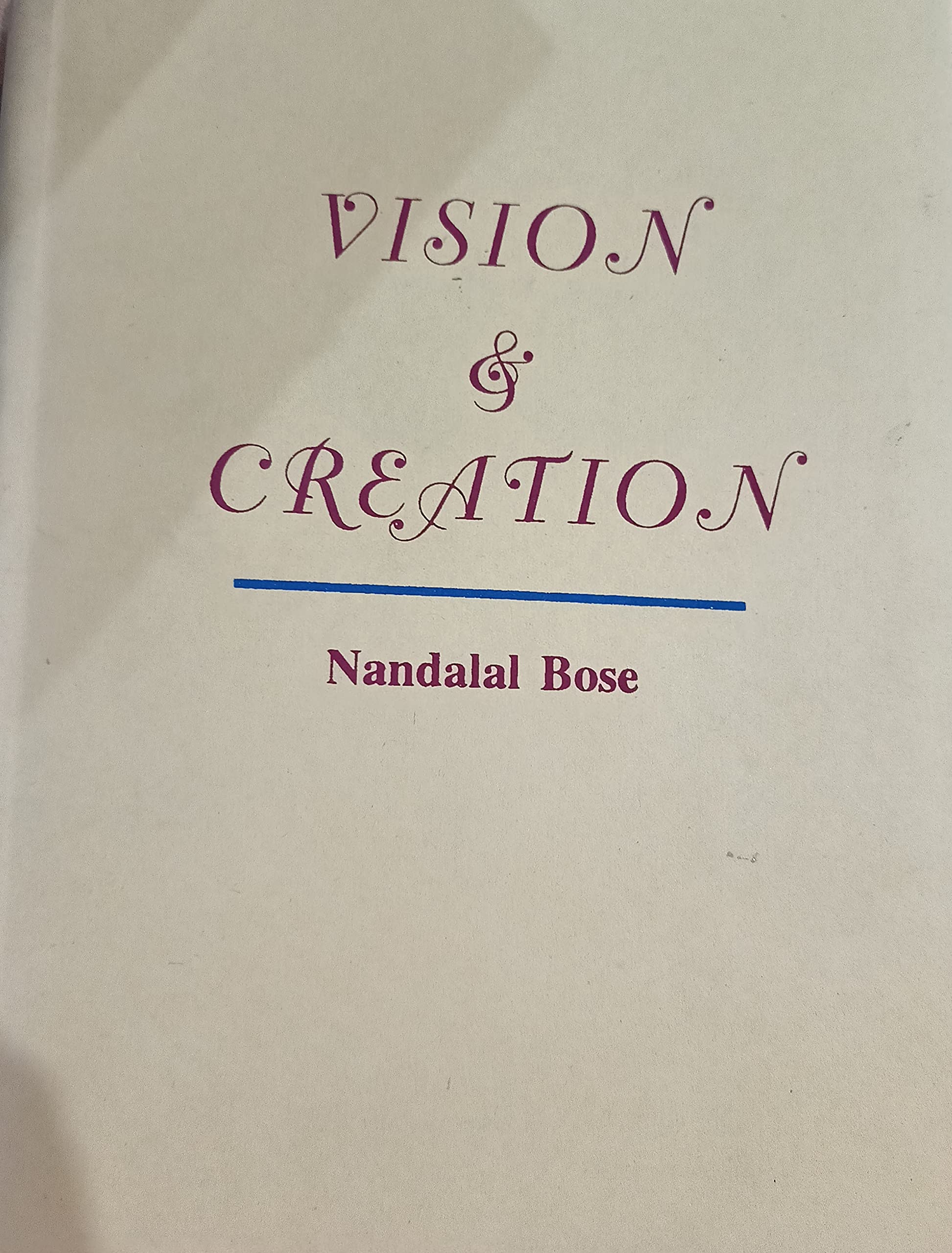 Vision & creation by Nandalala Basu | Goodreads