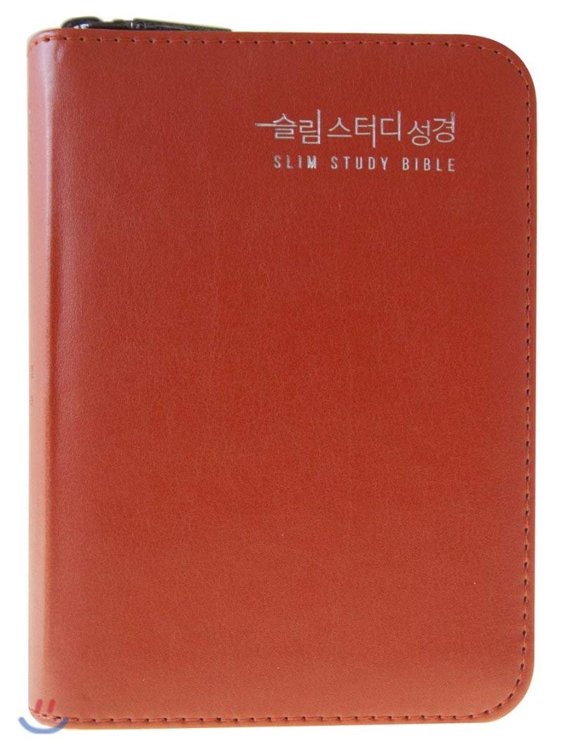 Slim Study Bible (New Rev. / Commentary New Hymn / Special Topic / Index / Tin (Solid) / Silver ...