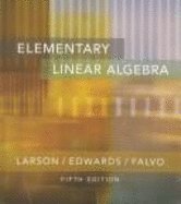 Elementary Linear Algebra 5th EDITION by Ron Larson | Goodreads