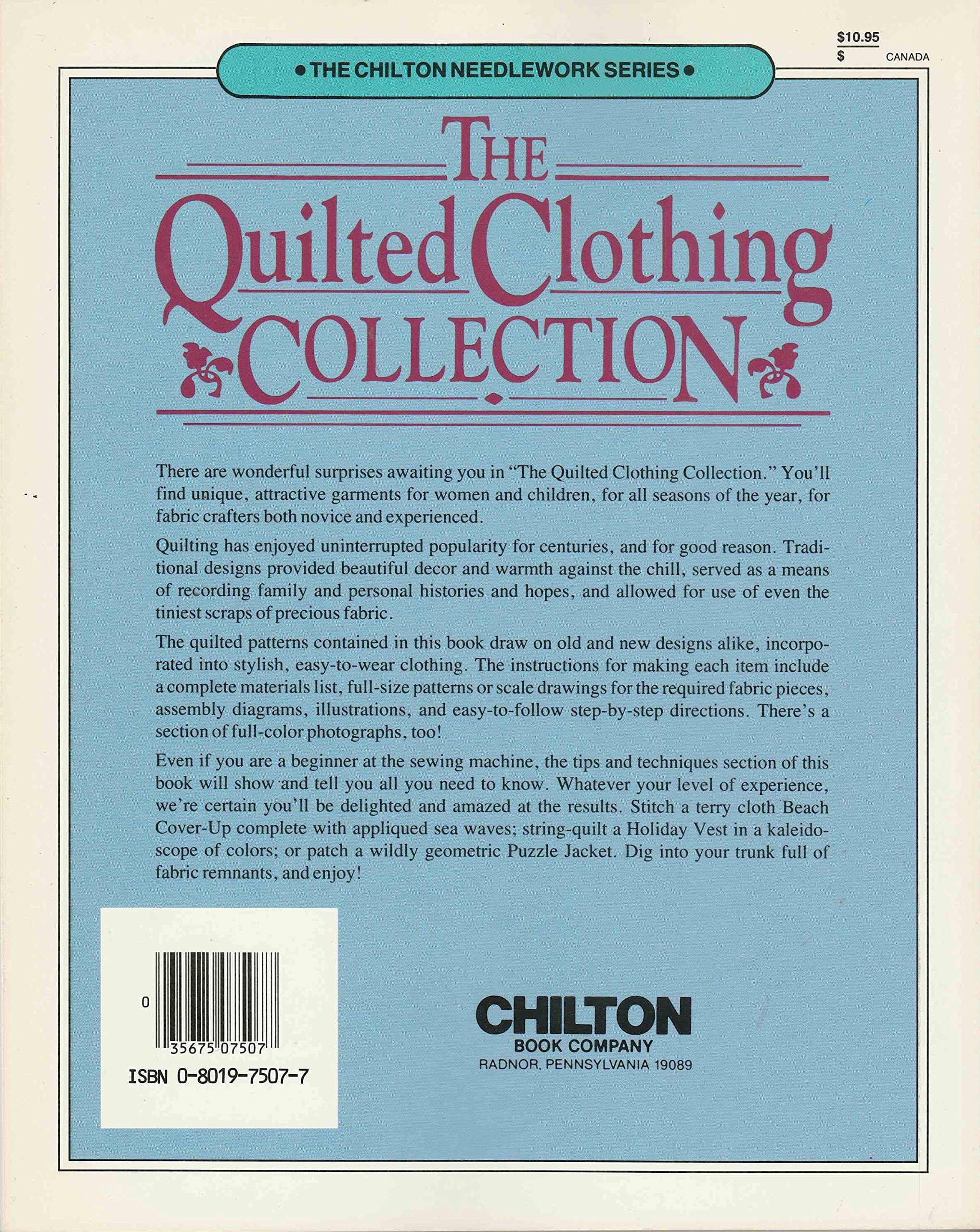 The Quilted Clothing Collection by Edward A. Baldwin | Goodreads