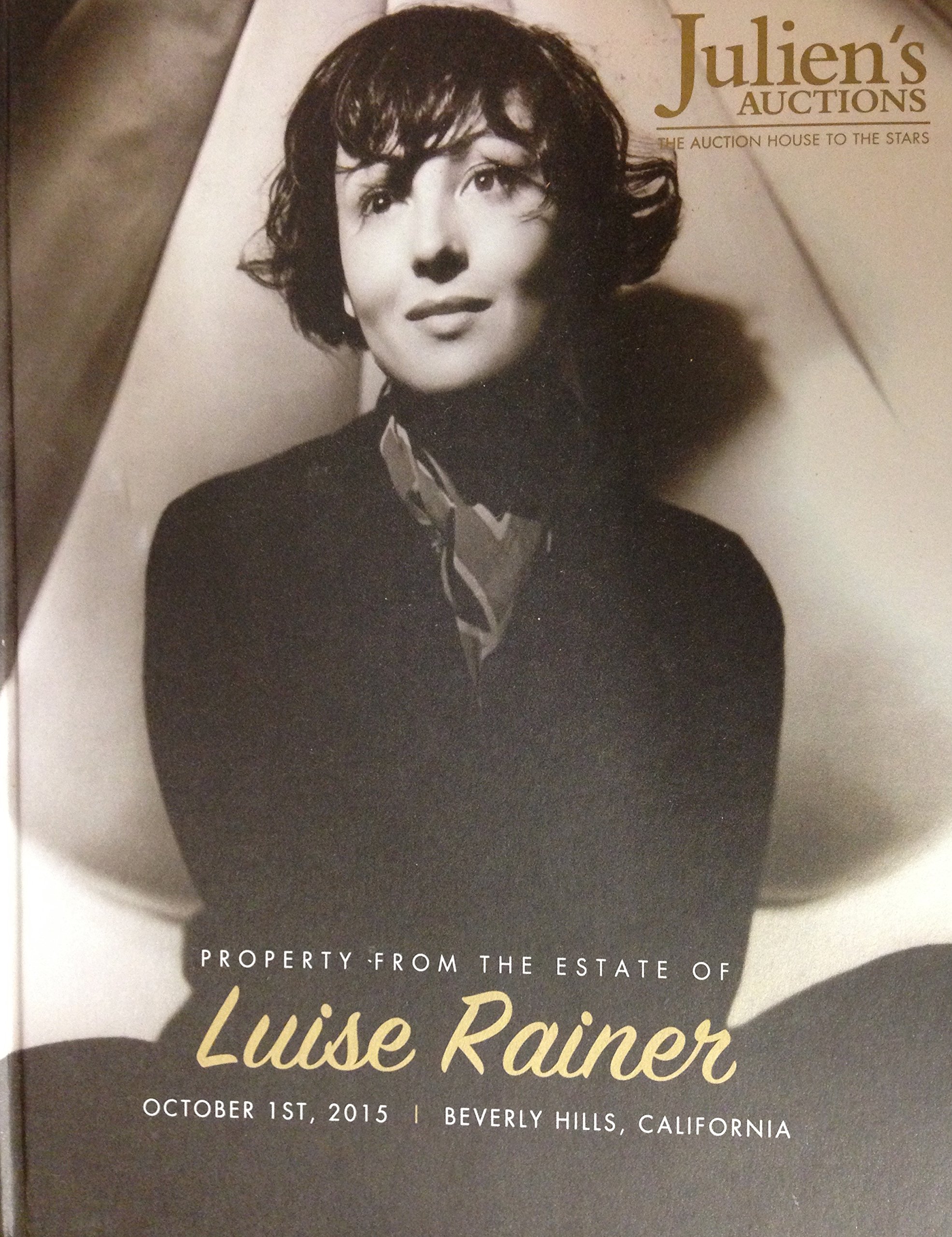 Property from the estate of Luise Rainer. by Luise; Julien's Auctions ...