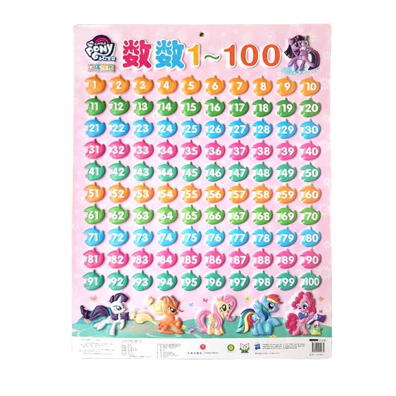 Xiaoma Baoli Stereo Wall Chart - Count 1-100 by BEN SHU BIAN WEI HUI ...