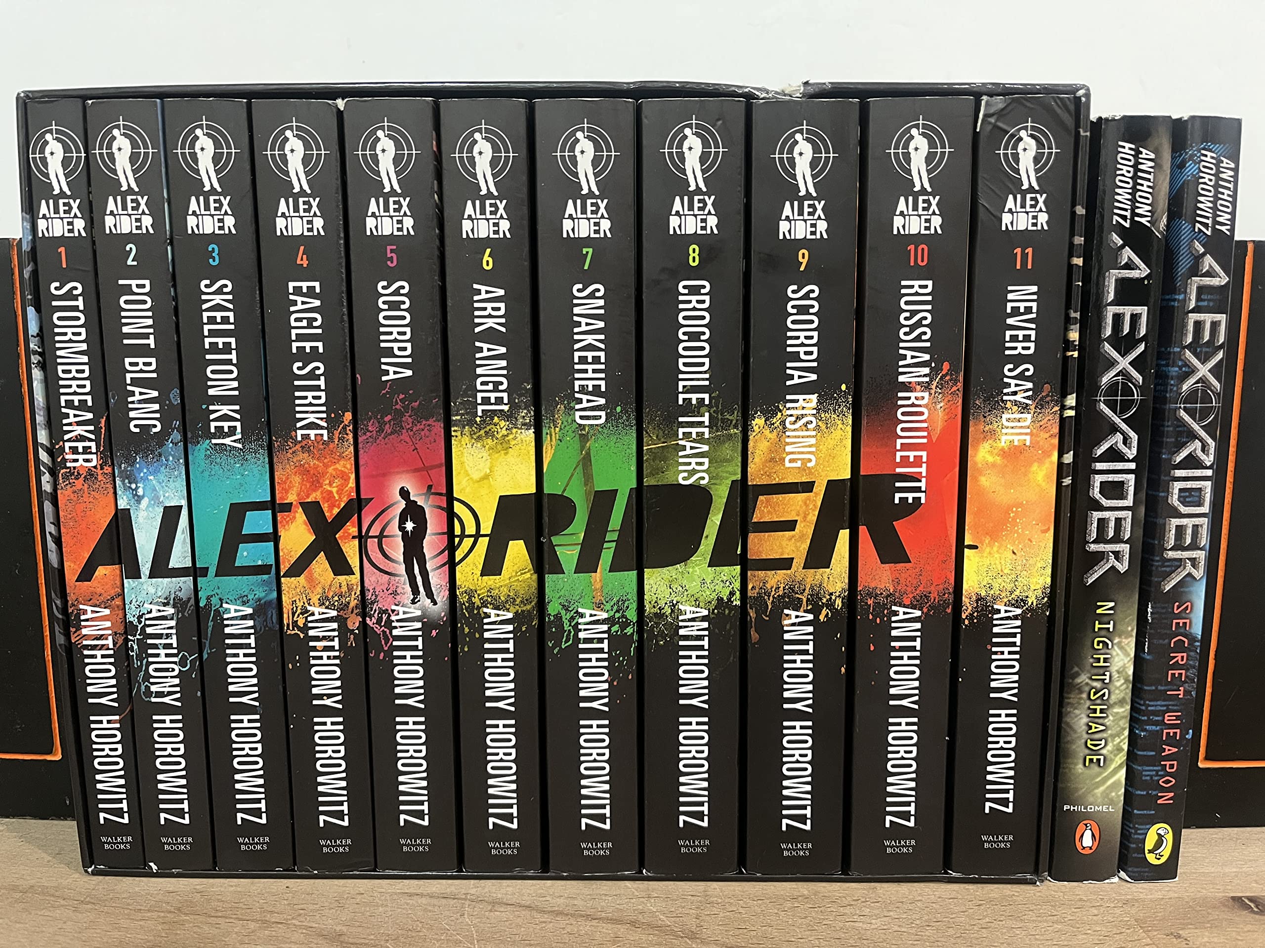 Alex Rider 12 Book Box Set - Books 1 through 12 by Anthony Horowitz ...