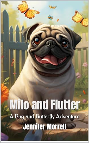 Milo and Flutter: A Pug and Butterfly Adventure by Jennifer Morrell ...