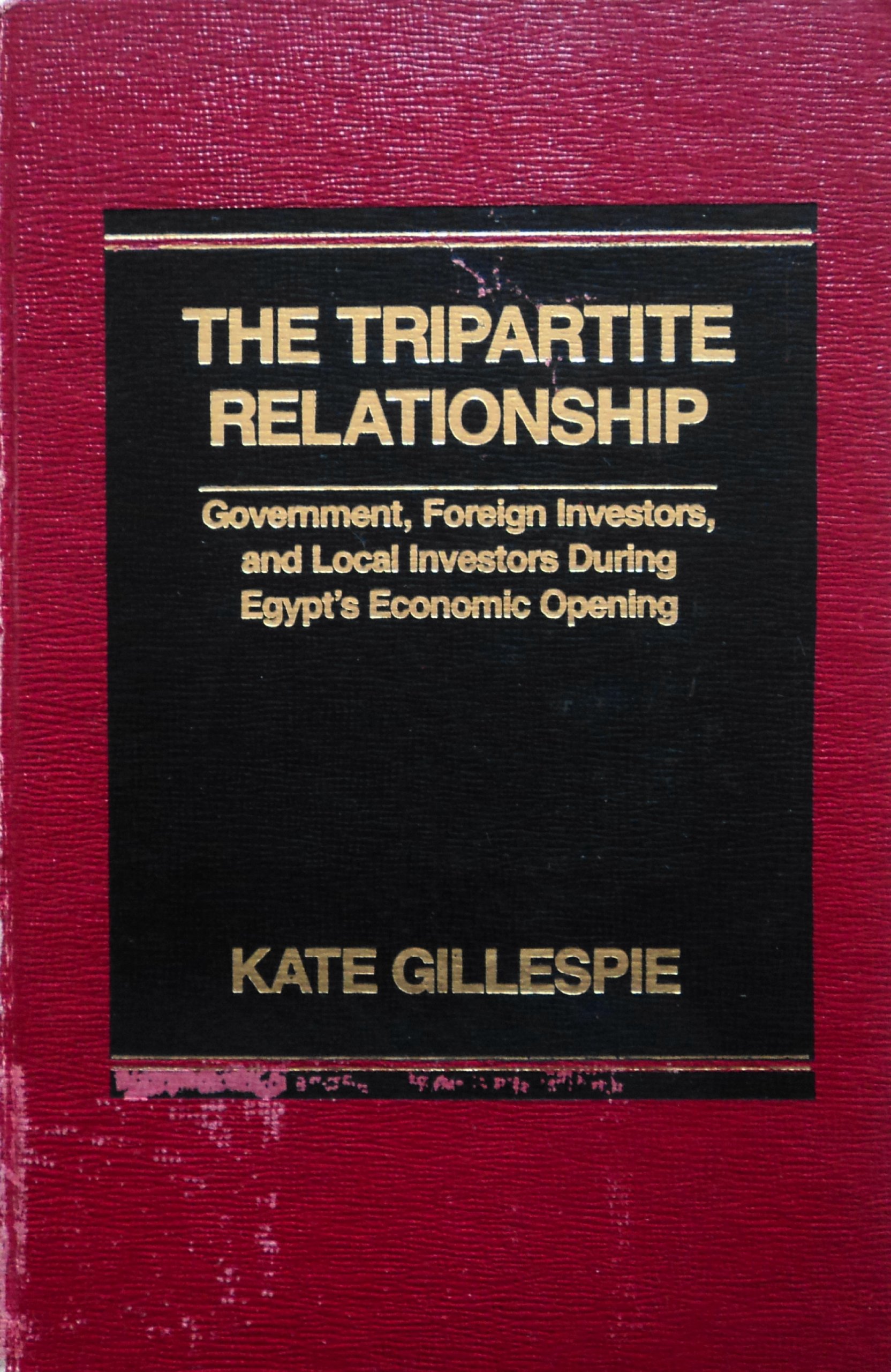 The Tripartite Relationship: Government, Foreign Investors and by Kate ...