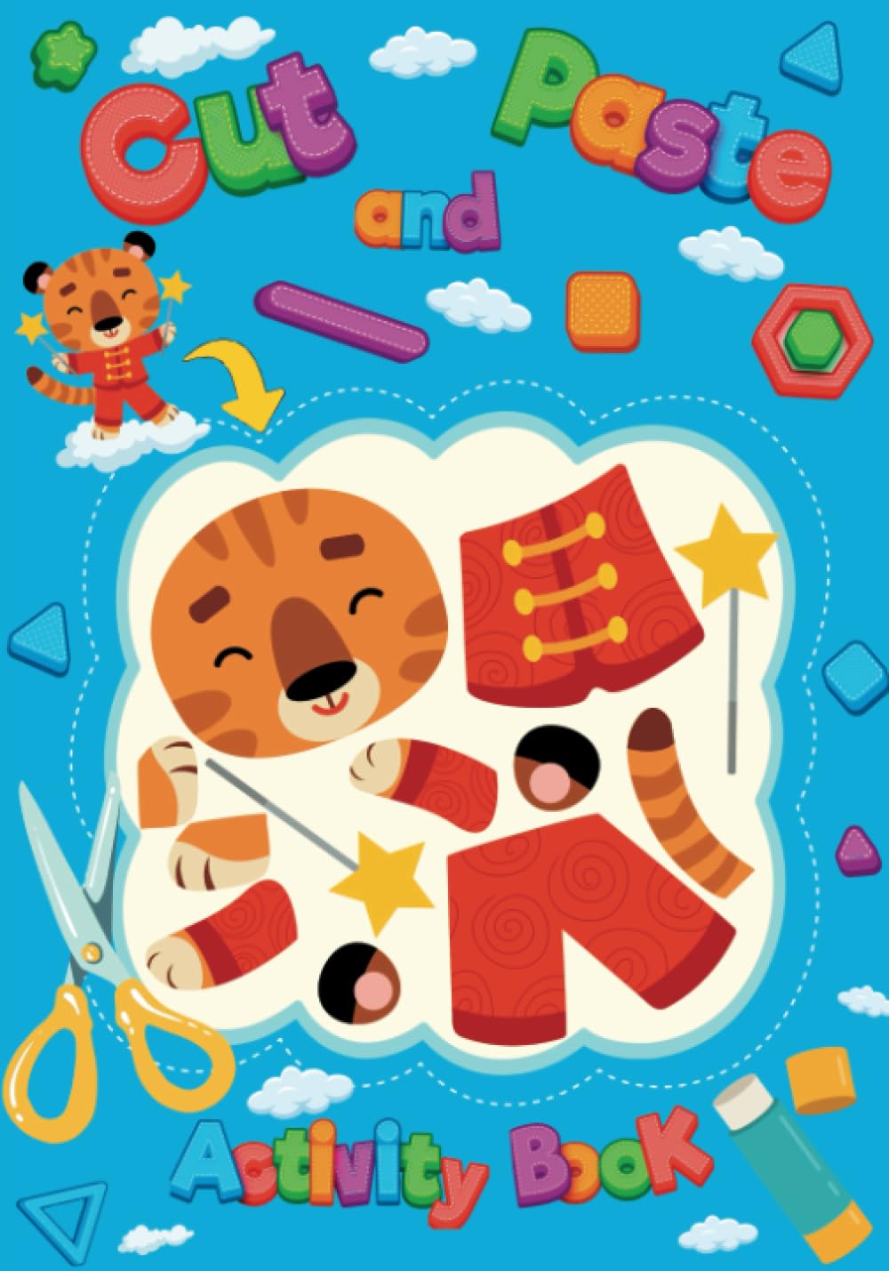 Cut and paste Activity Book: Scissors skills for kids by Toni Dani ...