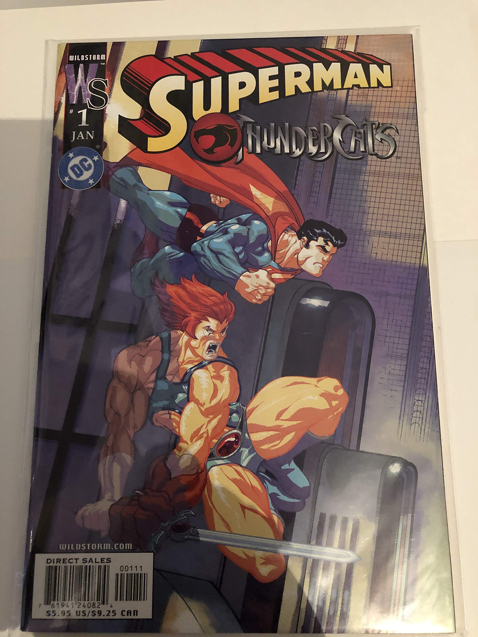 Superman and Thundercats #1 (Wildstorm - DC Comics) by Judd Winick ...