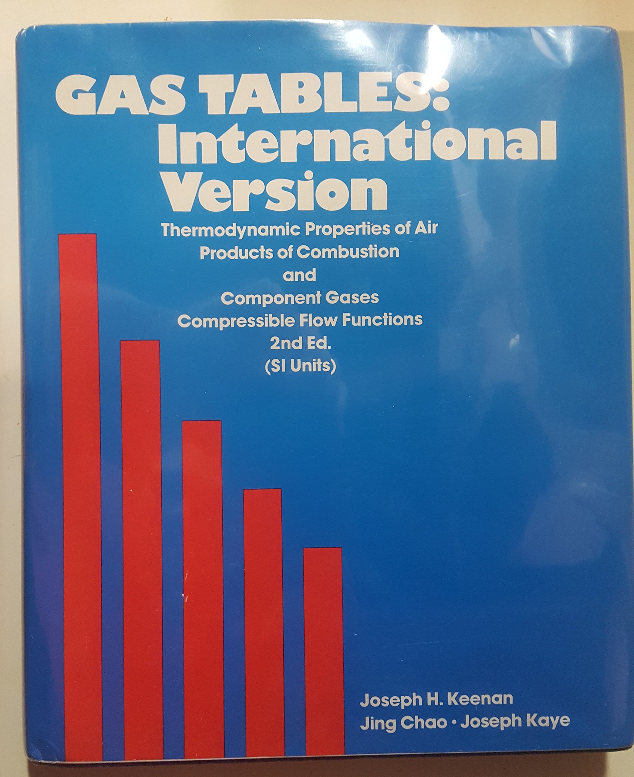 Gas Tables: Thermodynamic Properties of Air Products of Combustion and ...