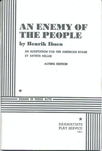 An Enemy of the People (Acting Edition) by Henrik Ibsen | Goodreads