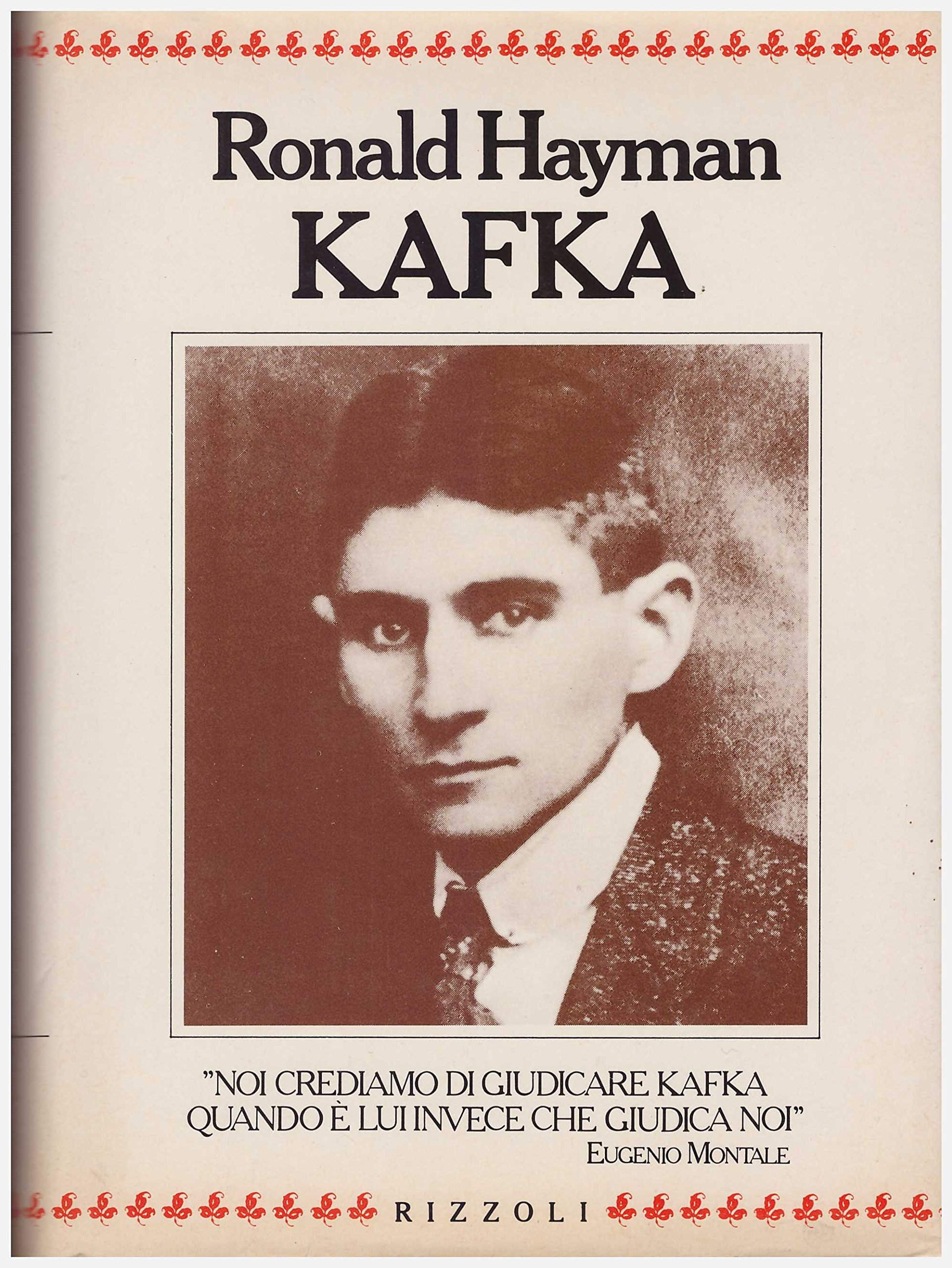 Kafka: a Biography by Ronald Hayman | Goodreads