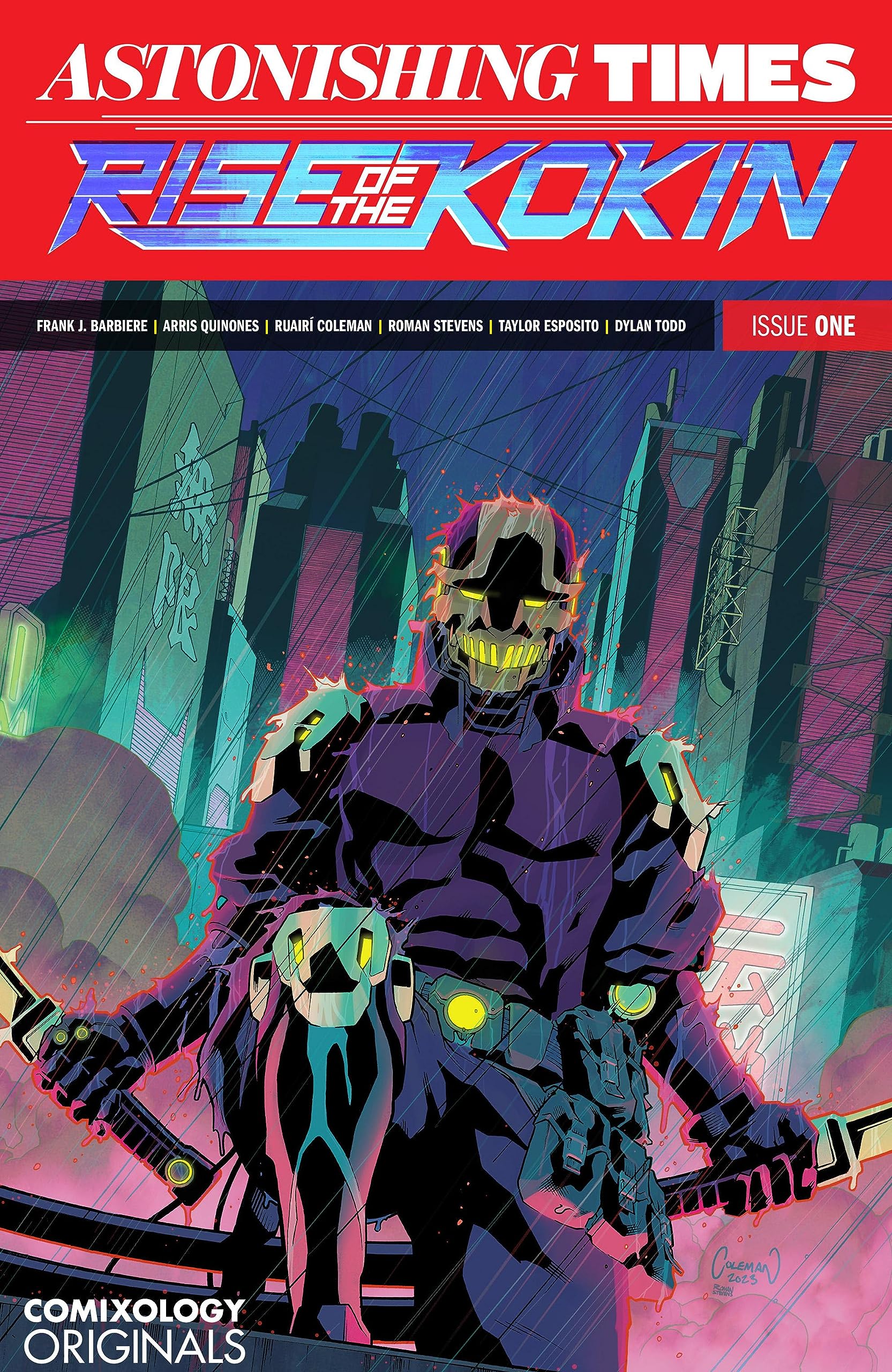 Astonishing Times: Rise of the Kokin #1 by Frank J. Barbiere | Goodreads