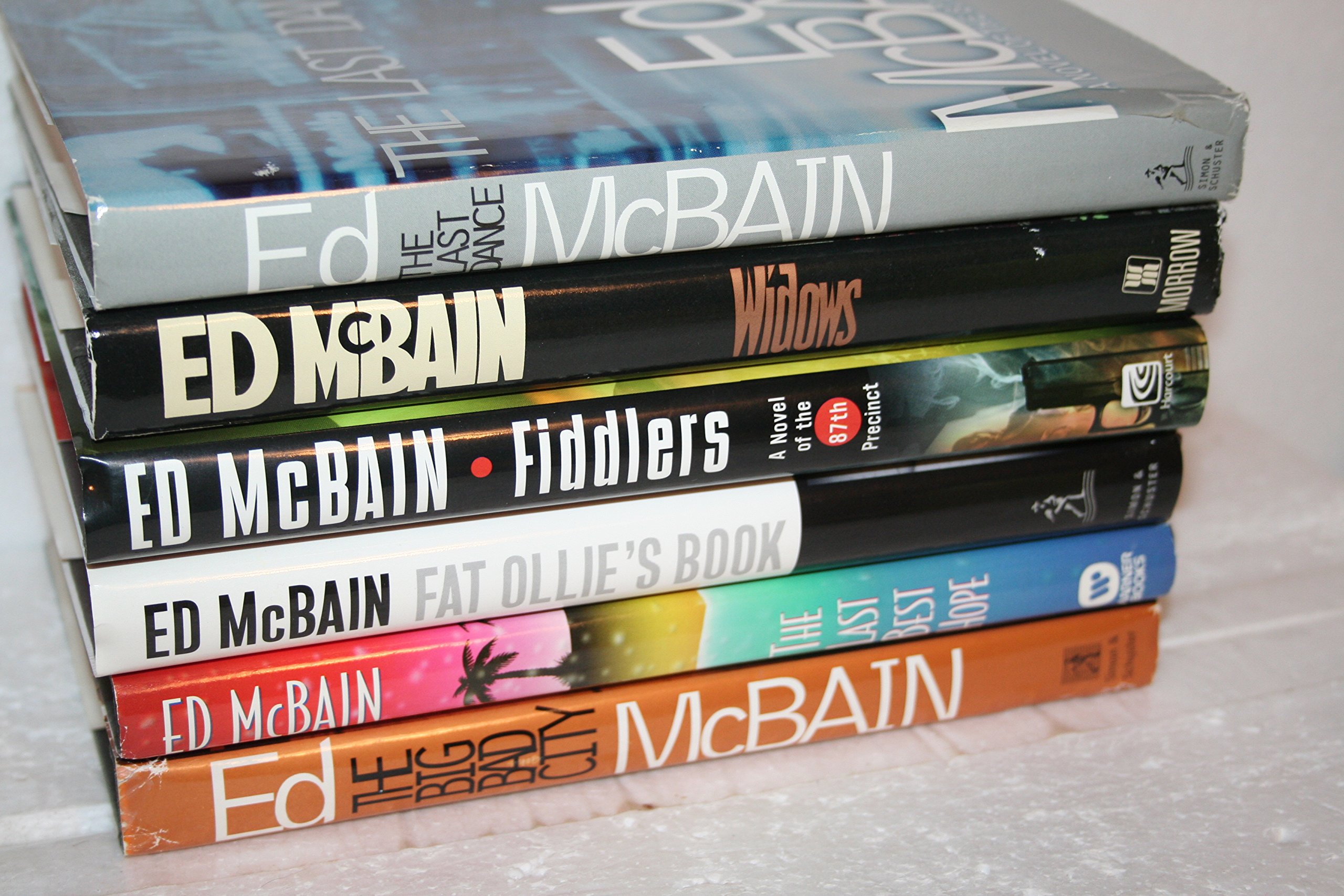 6-Book Set by Ed McBain: The Last Dance; Widows; Fiddlers; Fat Ollie's ...
