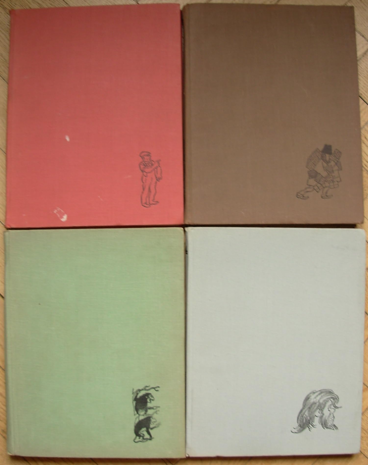 Herluf Bidstrup Soviet Russian book in 4 volumes by Herluf Bidstrup ...