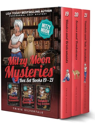 Mitzy Moon Mysteries Books 19-21: Paranormal Cozy Mystery by Trixie ...