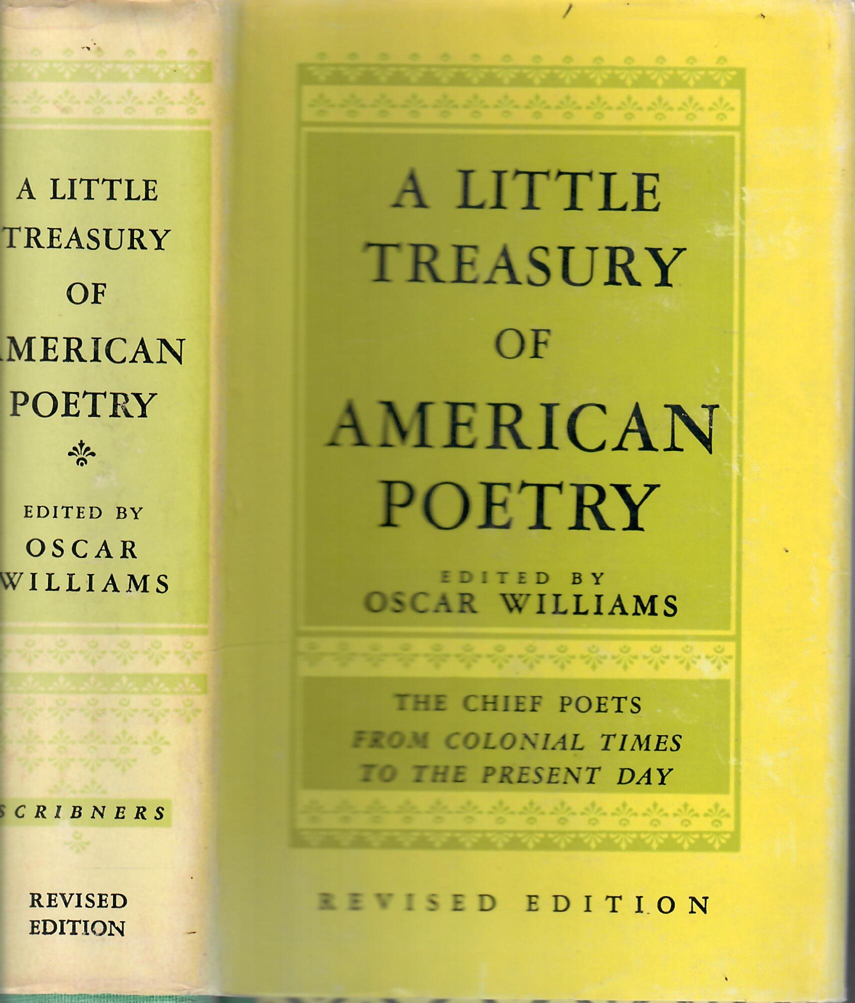 A little Treasury of modern Poetry English & American by Oscar Williams ...