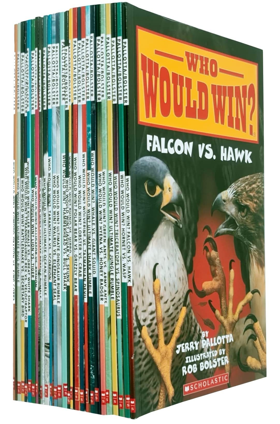 Who Would Win 26 Books Collection Set By Jerry Pallotta by Jerry ...
