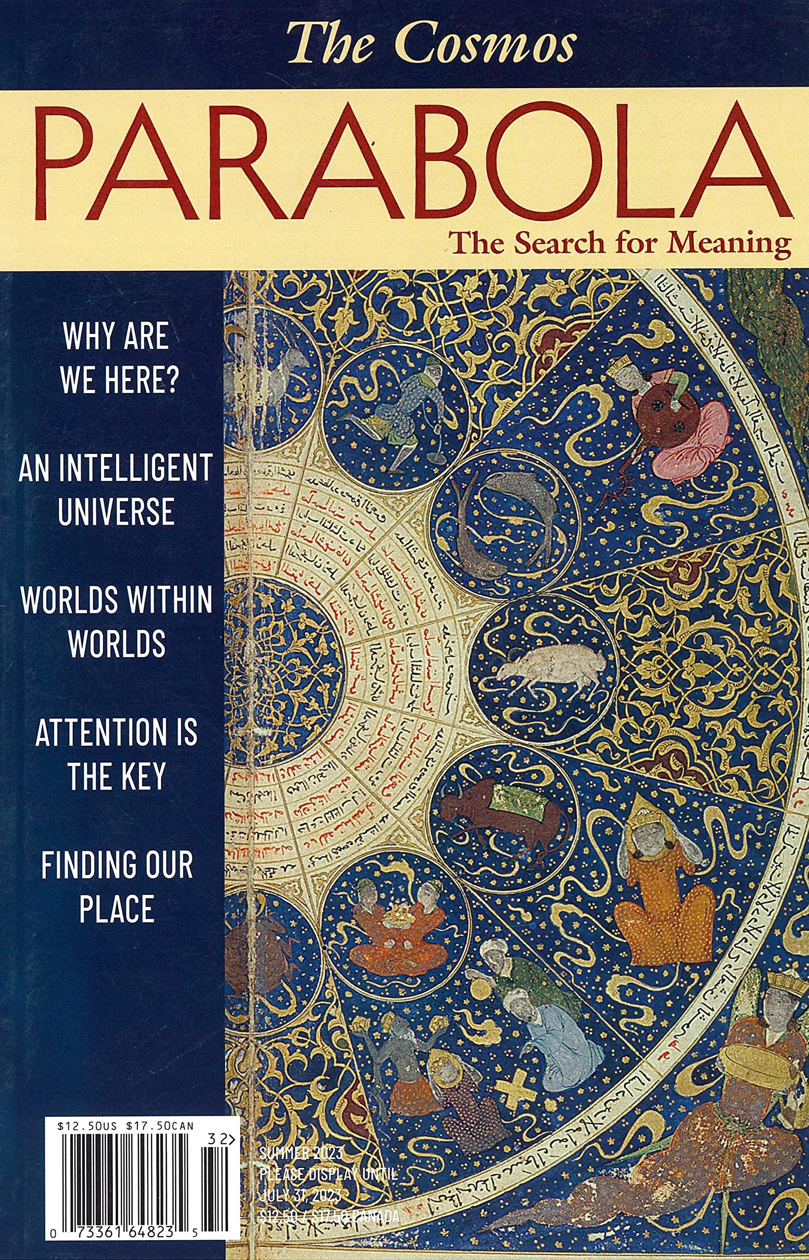 PARABOLA MAGAZINE - SUMMER 2023 - THE COSMOS by Parabole Magazine ...