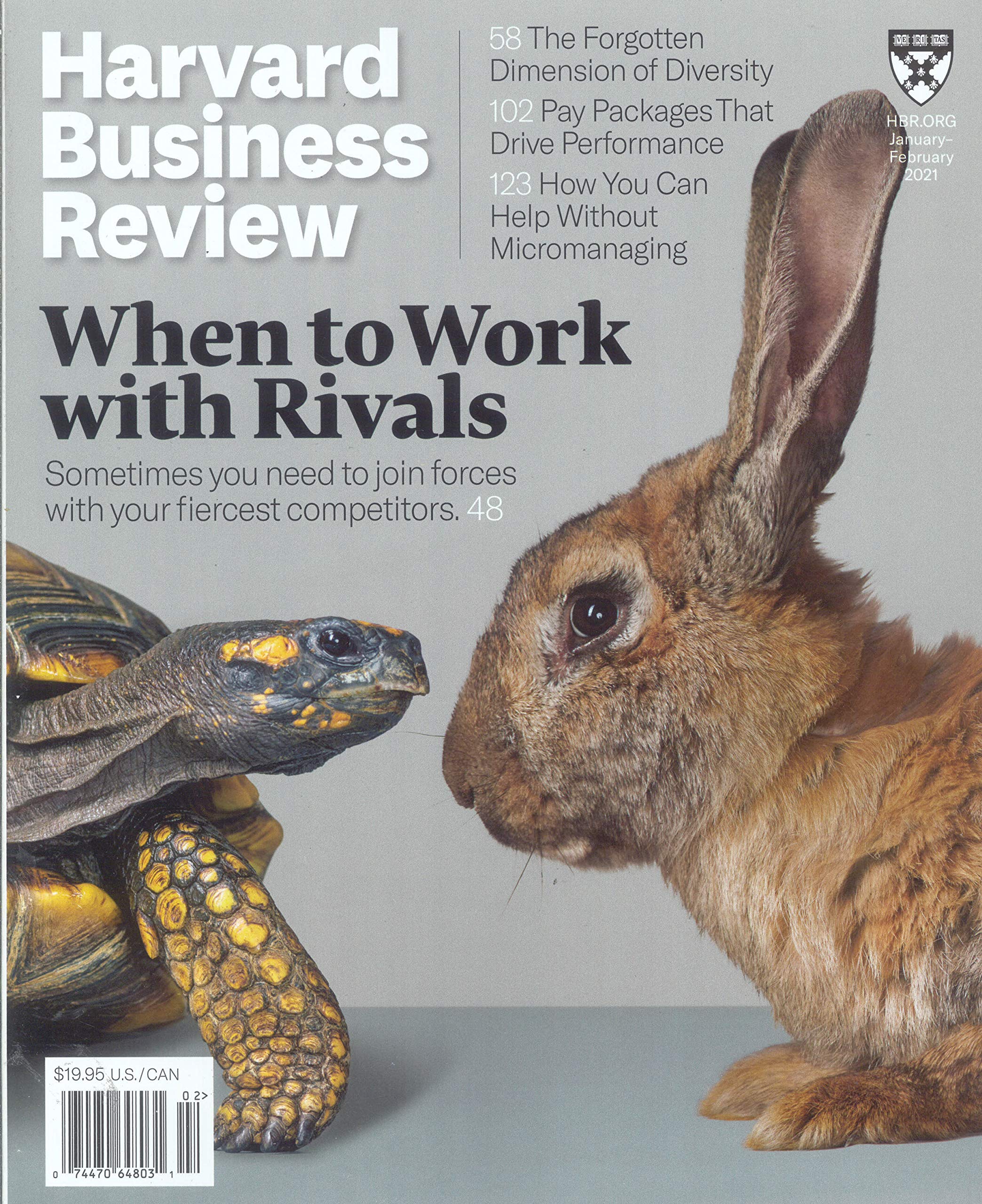 HARVARD BUSINESS REVIEW MAGAZINE - JAN. / FEB. 2021 - WHEN TO WORK WITH ...