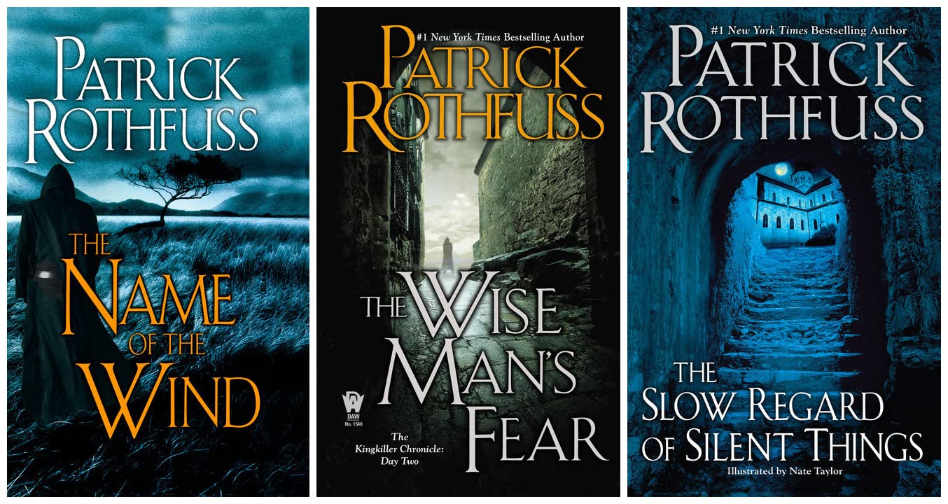 Kingkiller Chronicle Series 3 Books Set By Patrick Rothfuss - The Name ...