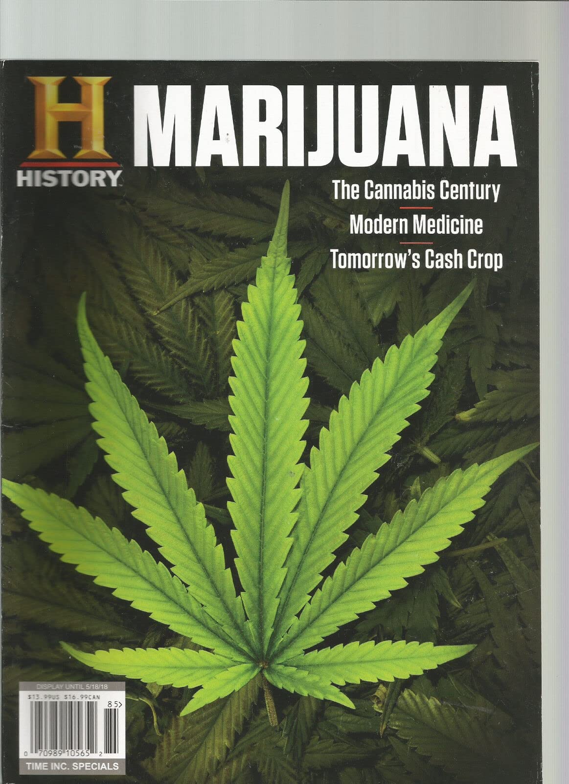 HISTORY CHANNEL MAGAZINE MARIJUANA MAY 2018 by HISTORY CHANNEL MAGAZINE ...