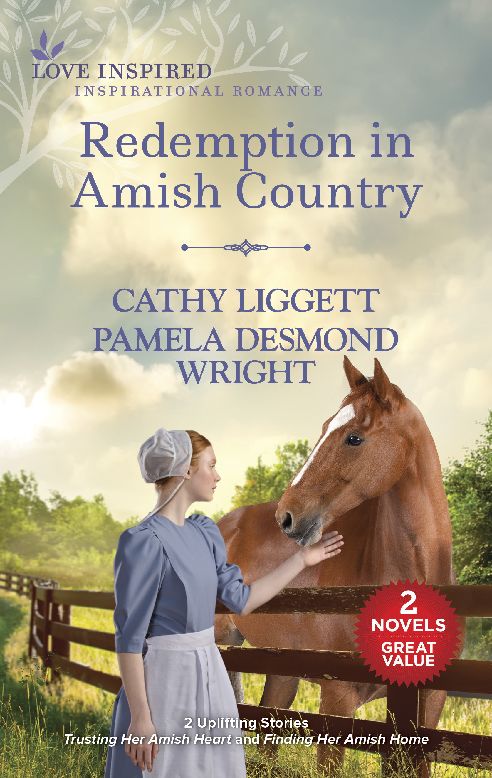 Trusting Her Amish Heart/Finding Her Amish Home by Pamela Desmond ...