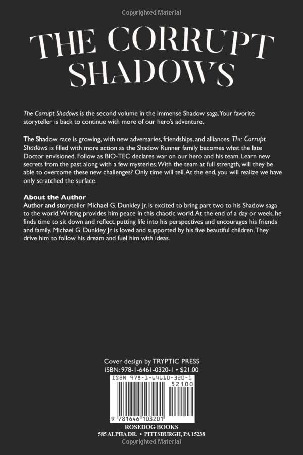 The Corrupt Shadows by Michael G Dunkley | Goodreads