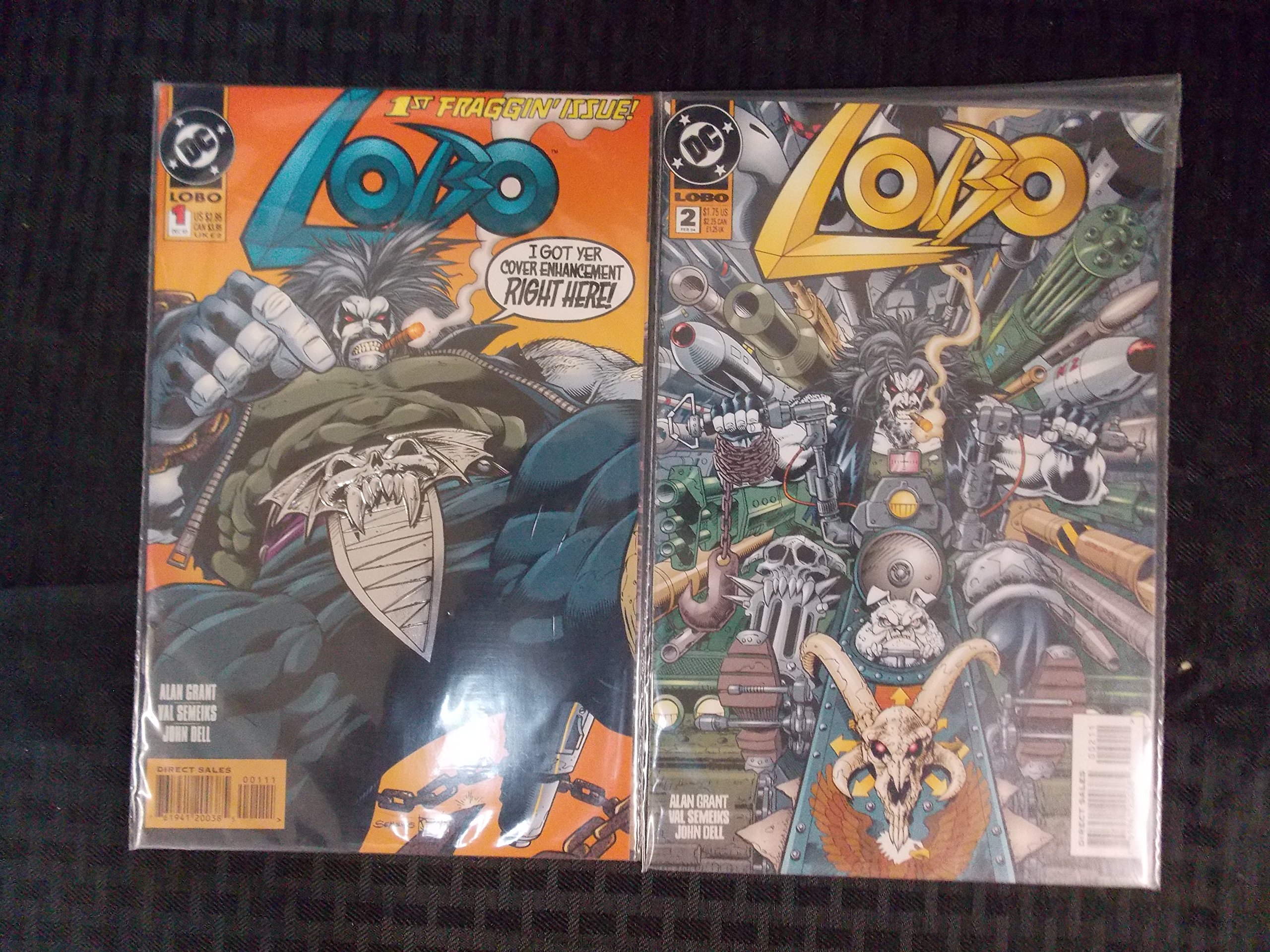 Lobo Comic by DC Comics Set of 1-2, Year 1994 by Alan Grant | Goodreads