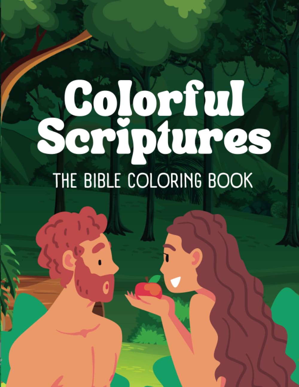 Colorful Scriptures | The Bible Coloring Book: Color the Bible Verses ...