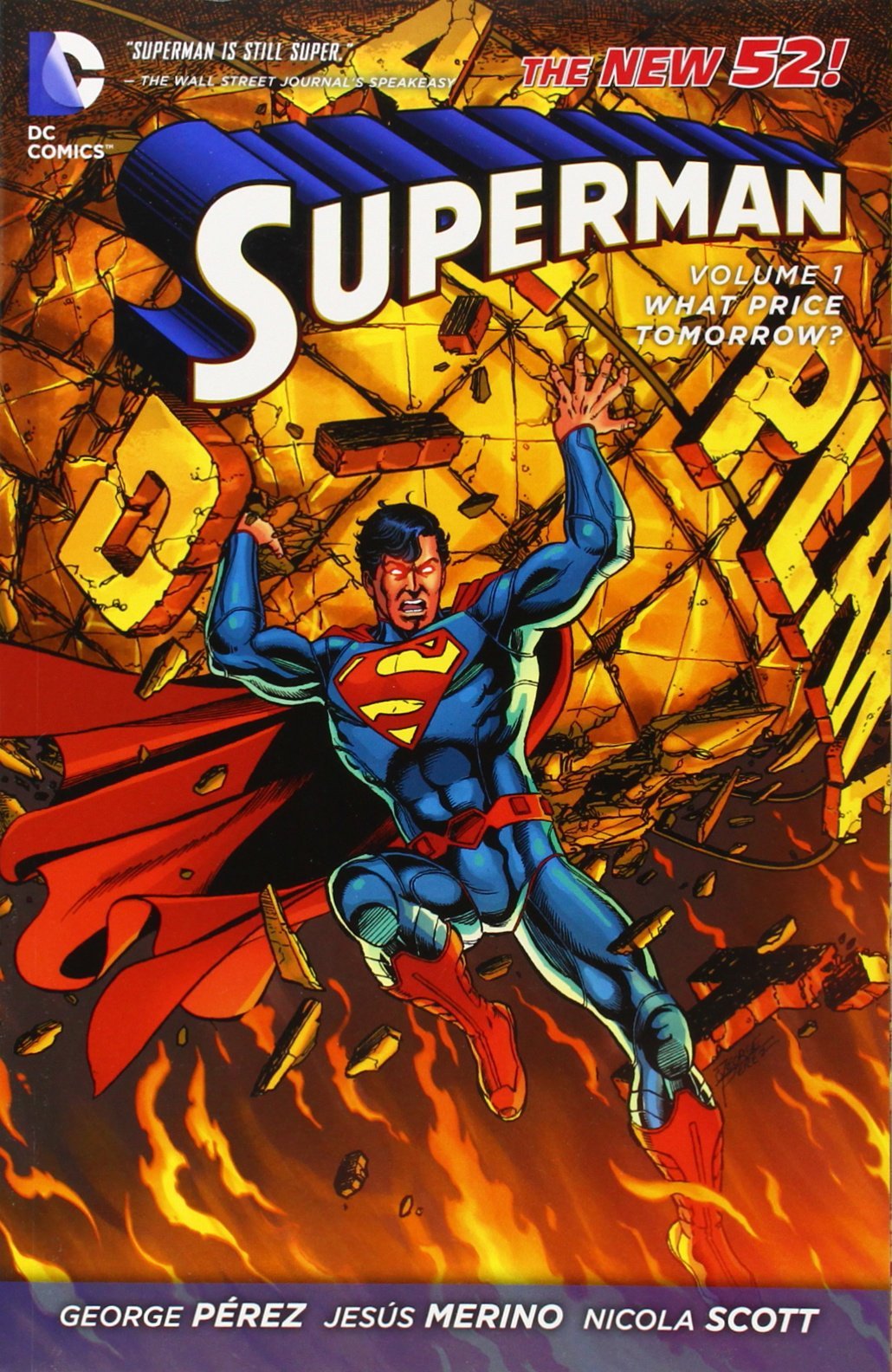 Superman Volume 1: What Price Tomorrow? TP (The New 52) by Scott Nicola ...