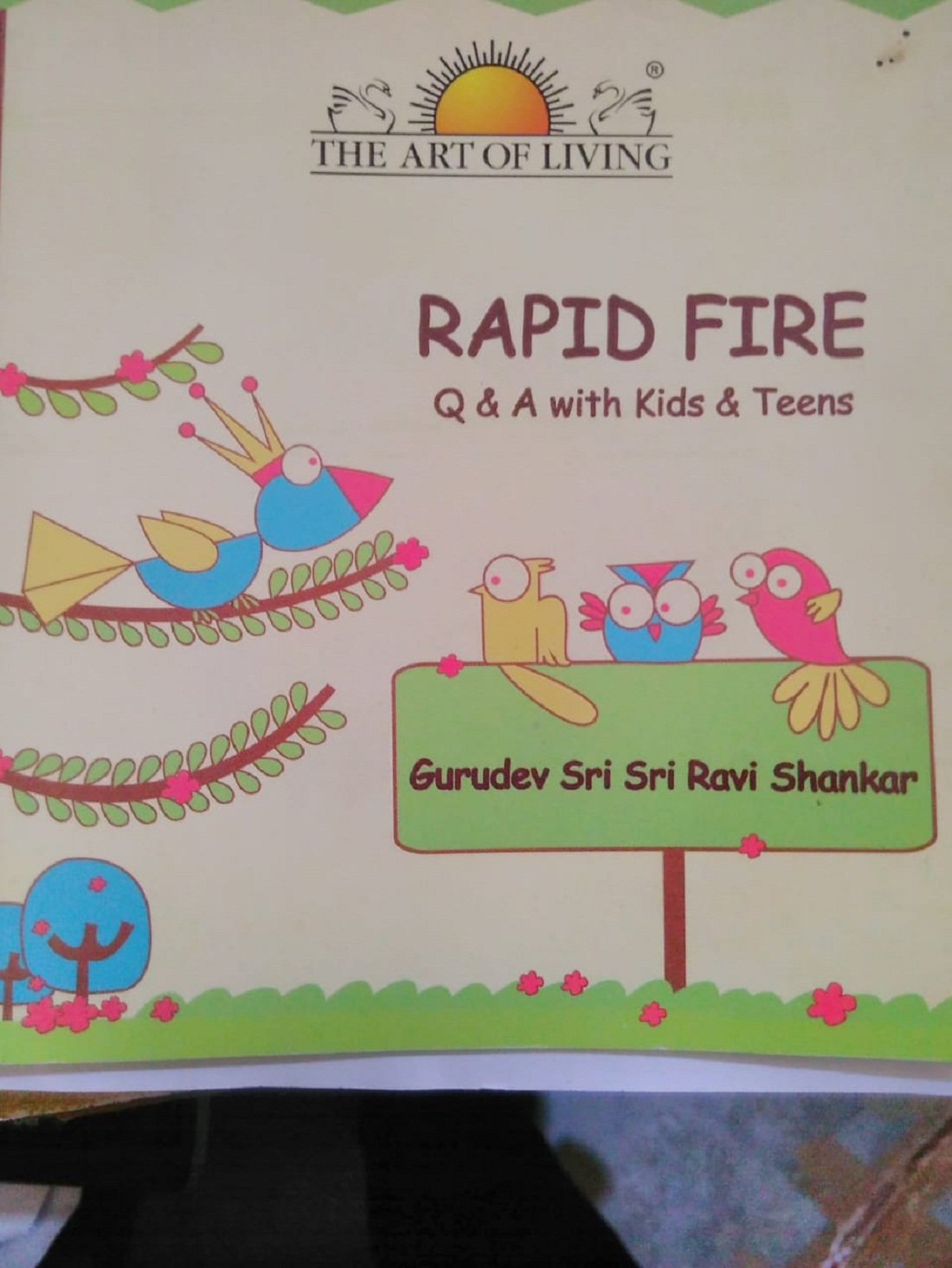 Rapid Fire (Q & A with Kids & Teens) by Ravi Shankar | Goodreads