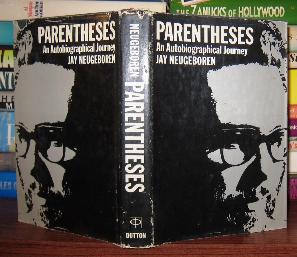 Parentheses: An Autobiographical Journey by Jay Neugeboren | Goodreads