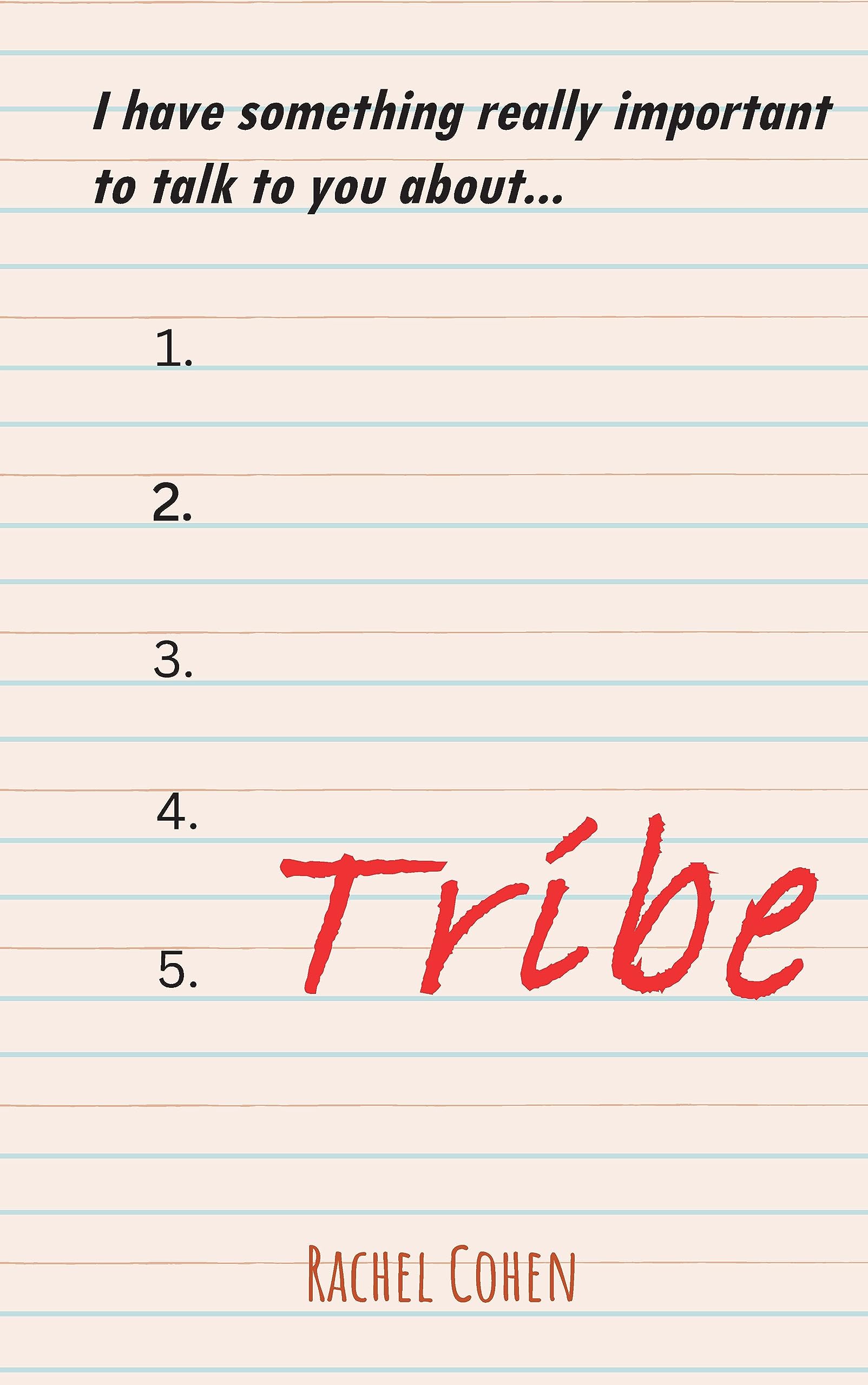 TRIBE by Rachel Cohen | Goodreads