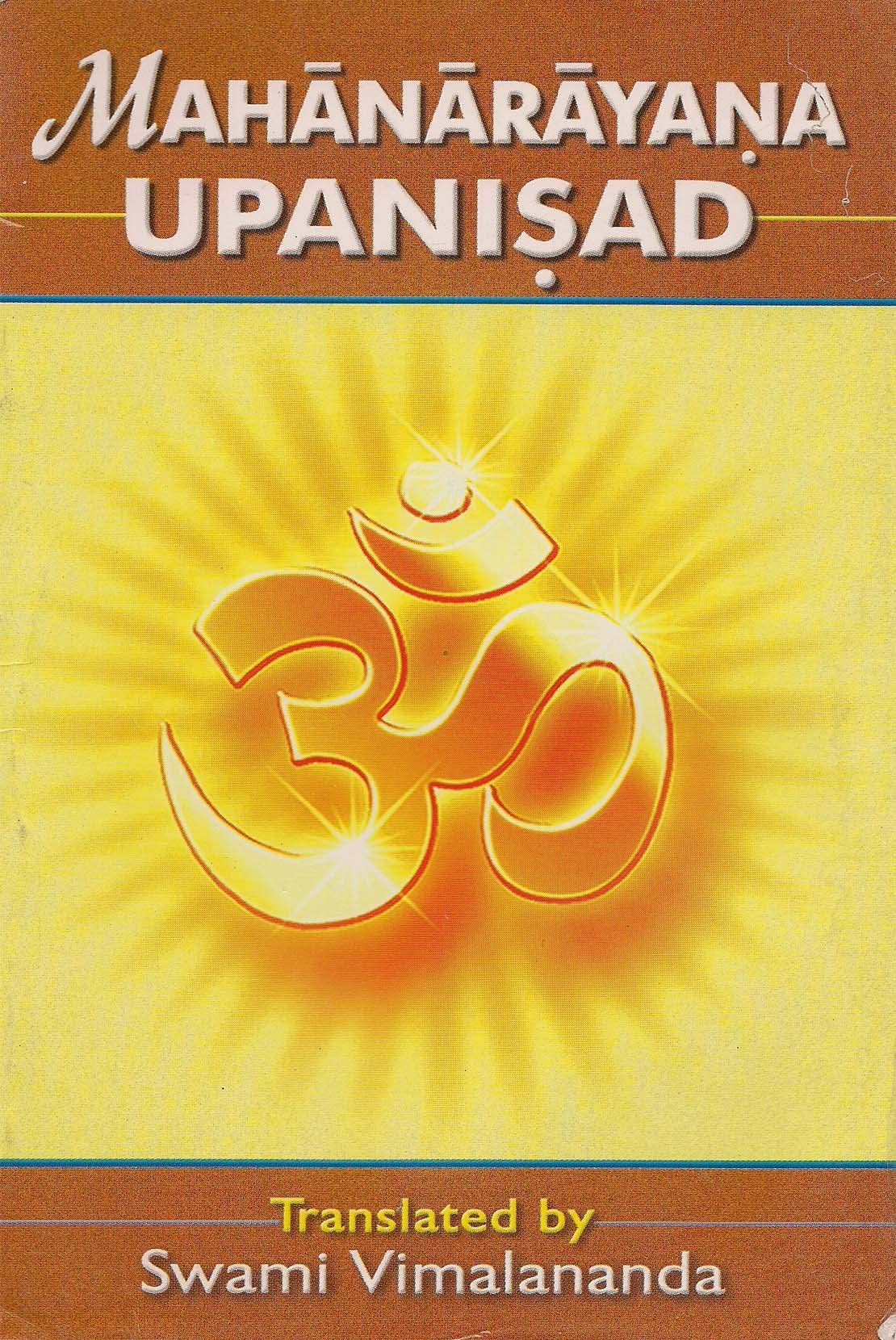 Mahanarayana Upanisad by Vimalananda | Goodreads