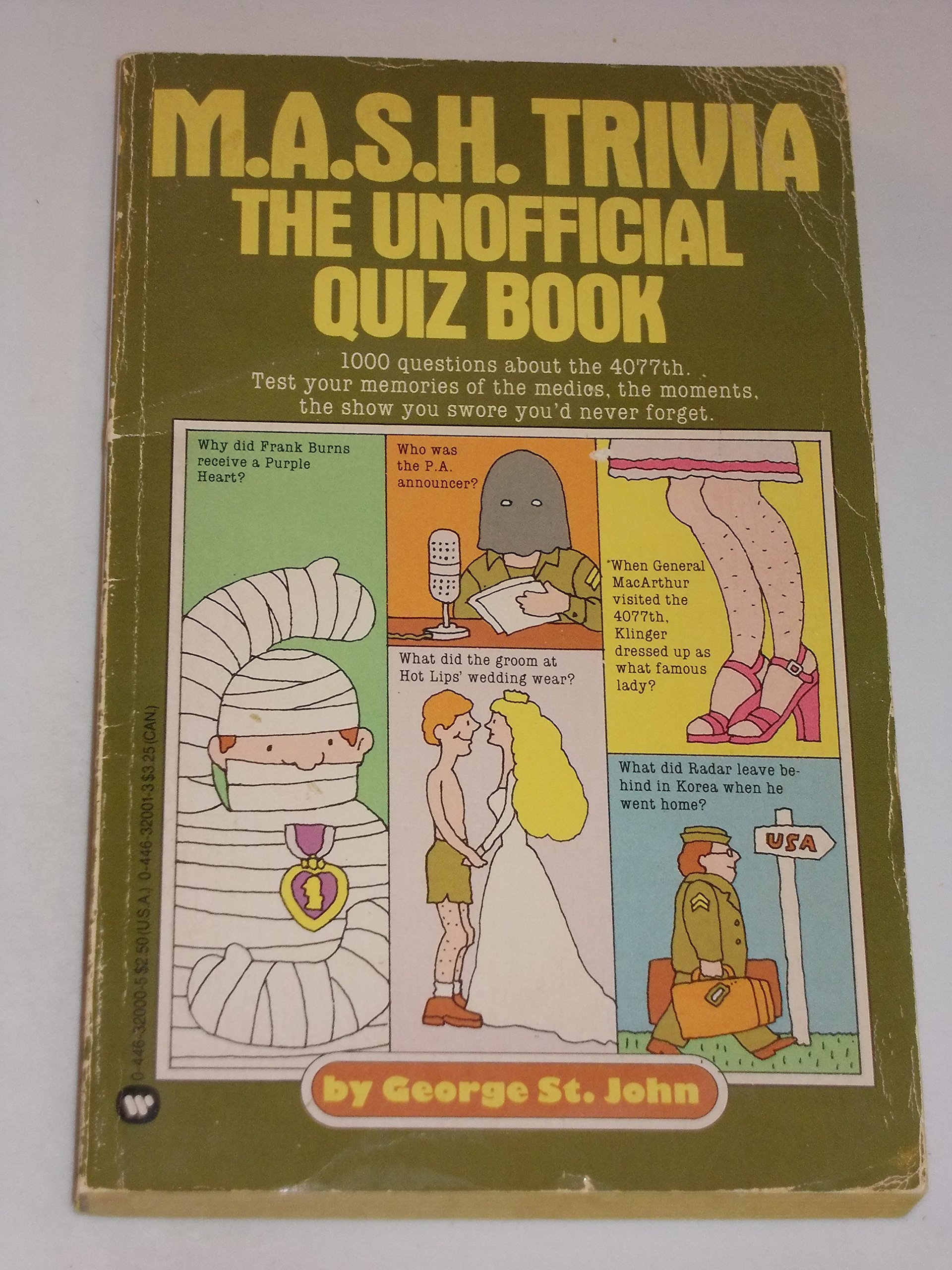 M*A*S*H Trivia Book by George St. John | Goodreads