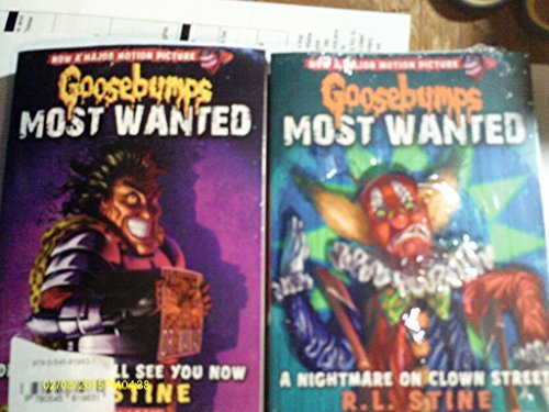 Goosebumps Most Wanted #7: A Nightmare on Clown Street #5: Dr. Maniac ...