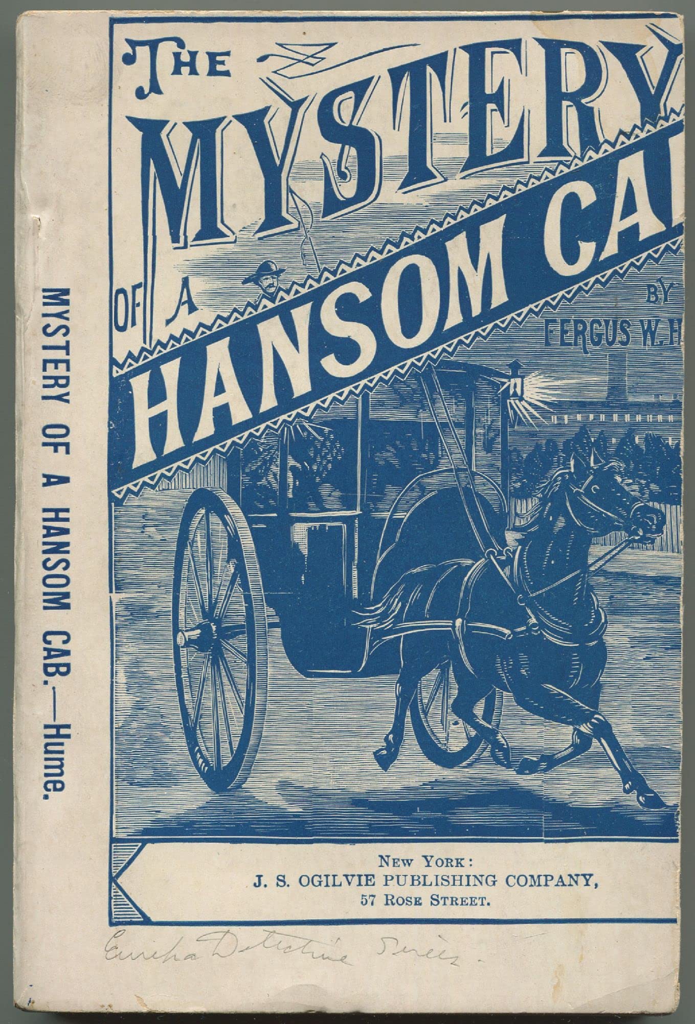 The Mystery of a Hansom Cab by Fergus W. Hume | Goodreads