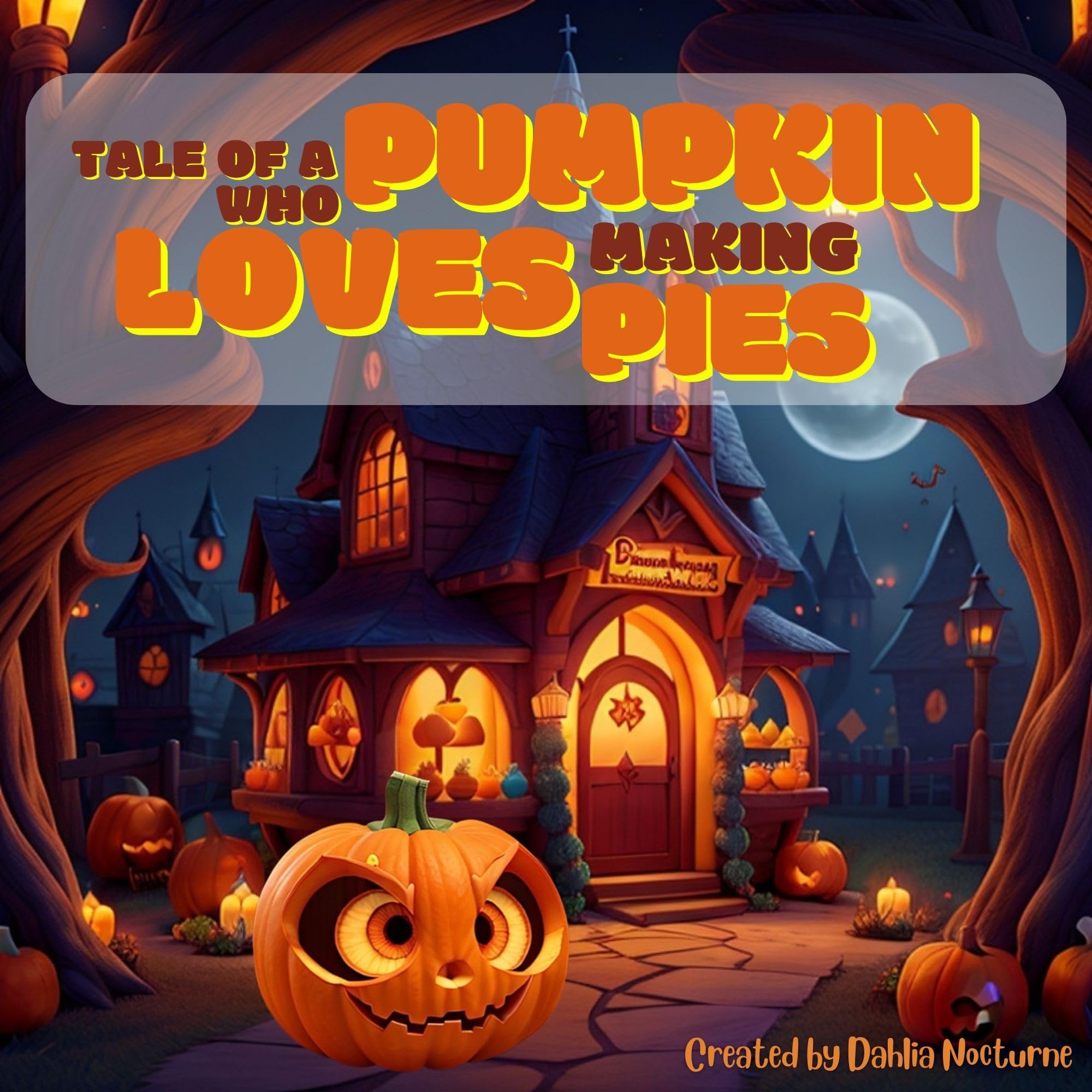 Tale Of A Pumpkin Who Loves Making Pies: Illustrated Halloween Fantasy ...