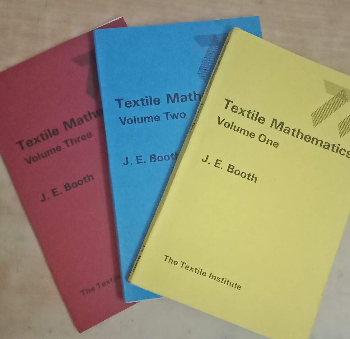 Textile Mathematics by John E. Booth | Goodreads