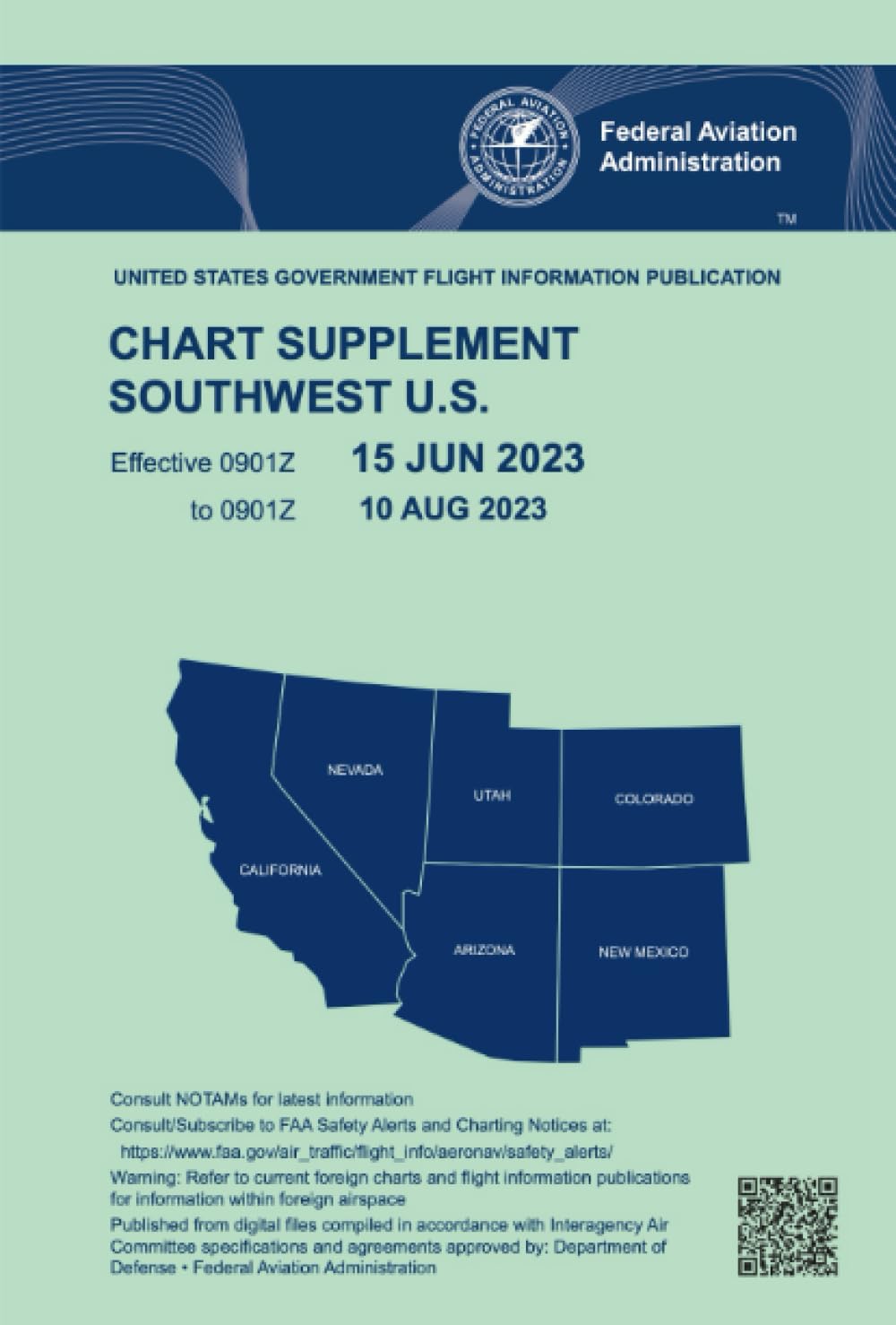 Chart Supplement: Southwest by Federal Aviation Administration | Goodreads