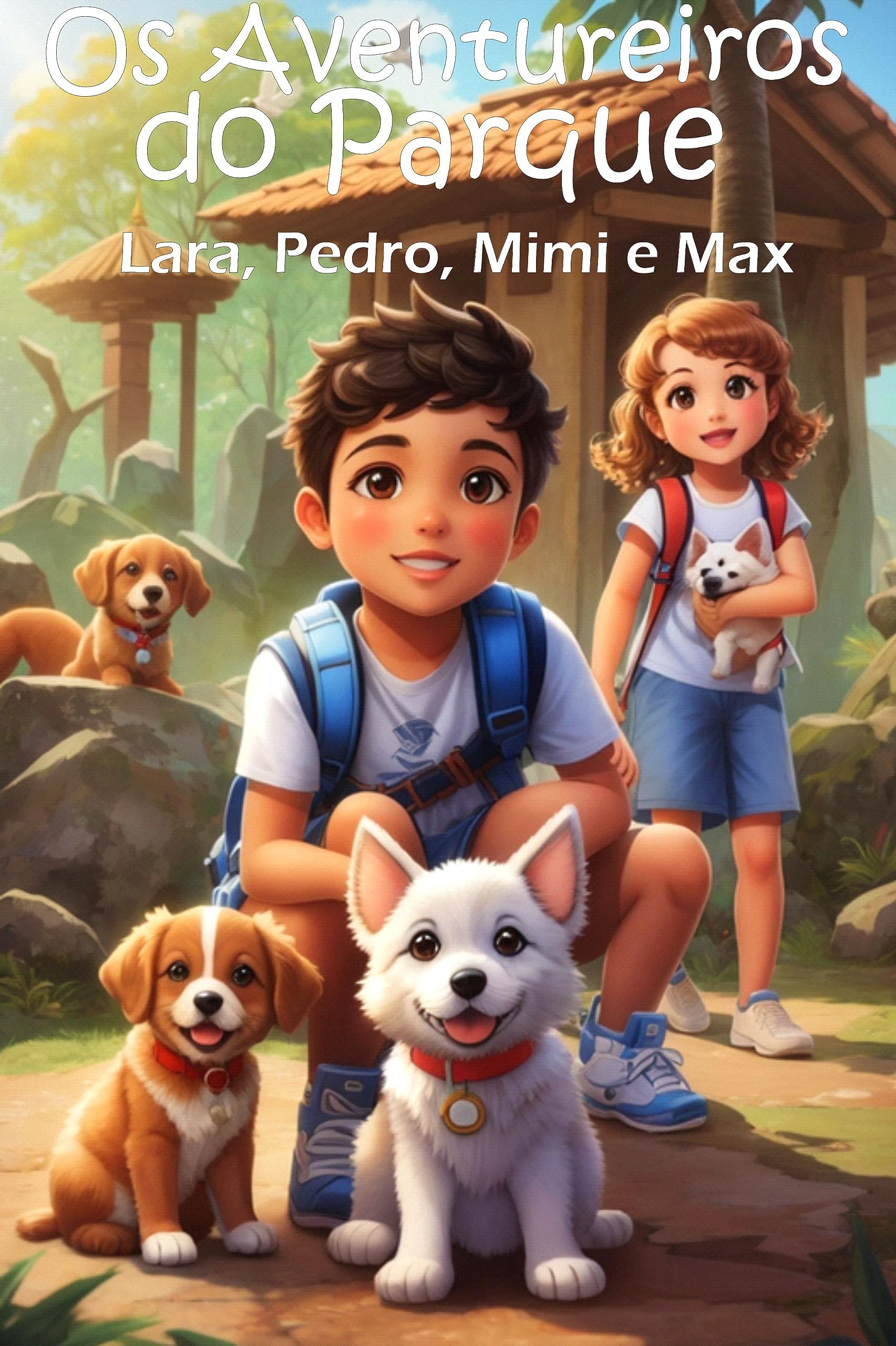 Os Aventureiros do Parque.: Lara, Pedro, Mimi e Max. by Rodrigo ...