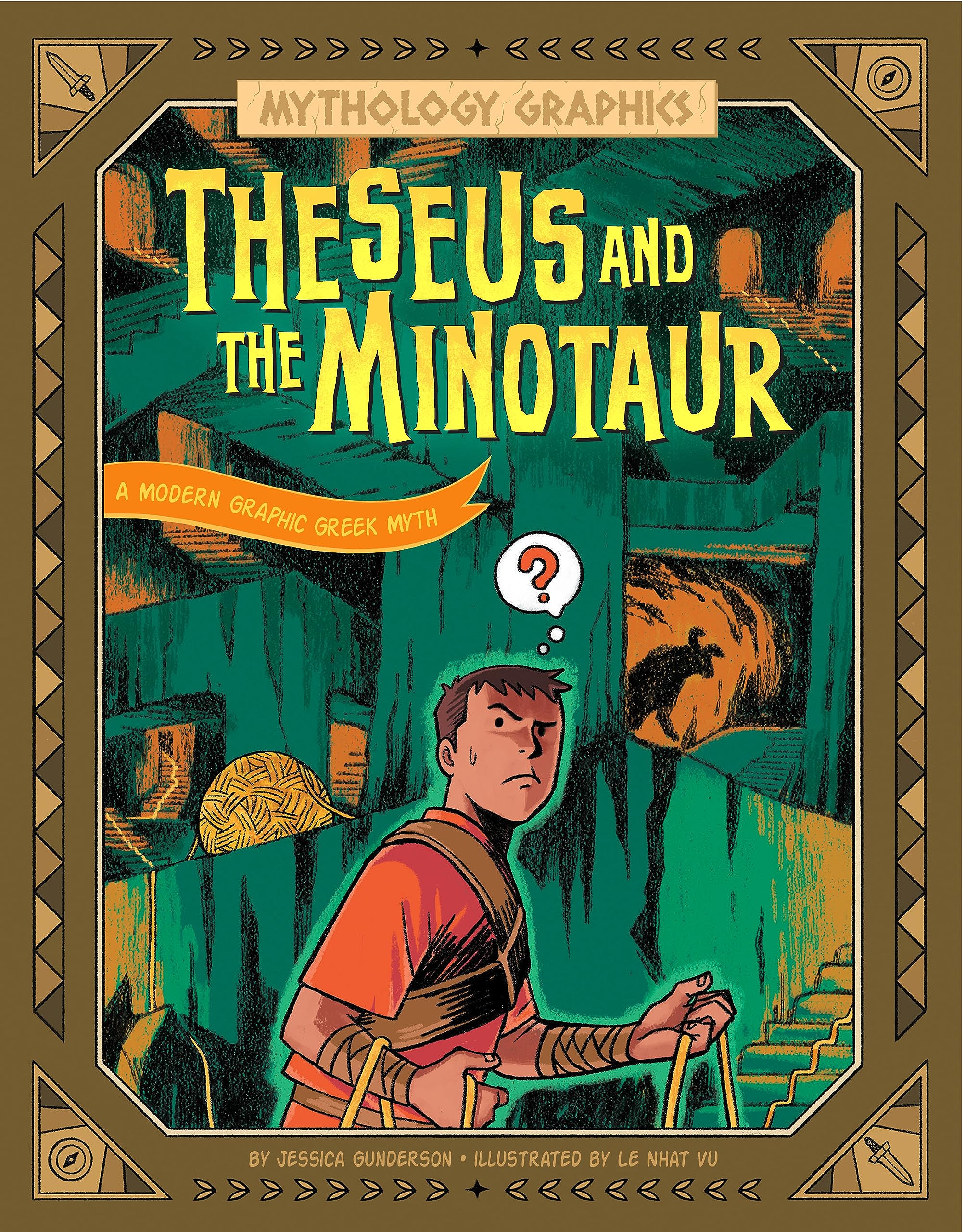 Theseus and the Minotaur: A Modern Graphic Greek Myth by Jessica Gunderson | Goodreads