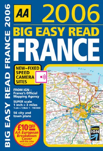 AA Big Easy Read France (AA Road Atlases) by AA Publishing | Goodreads